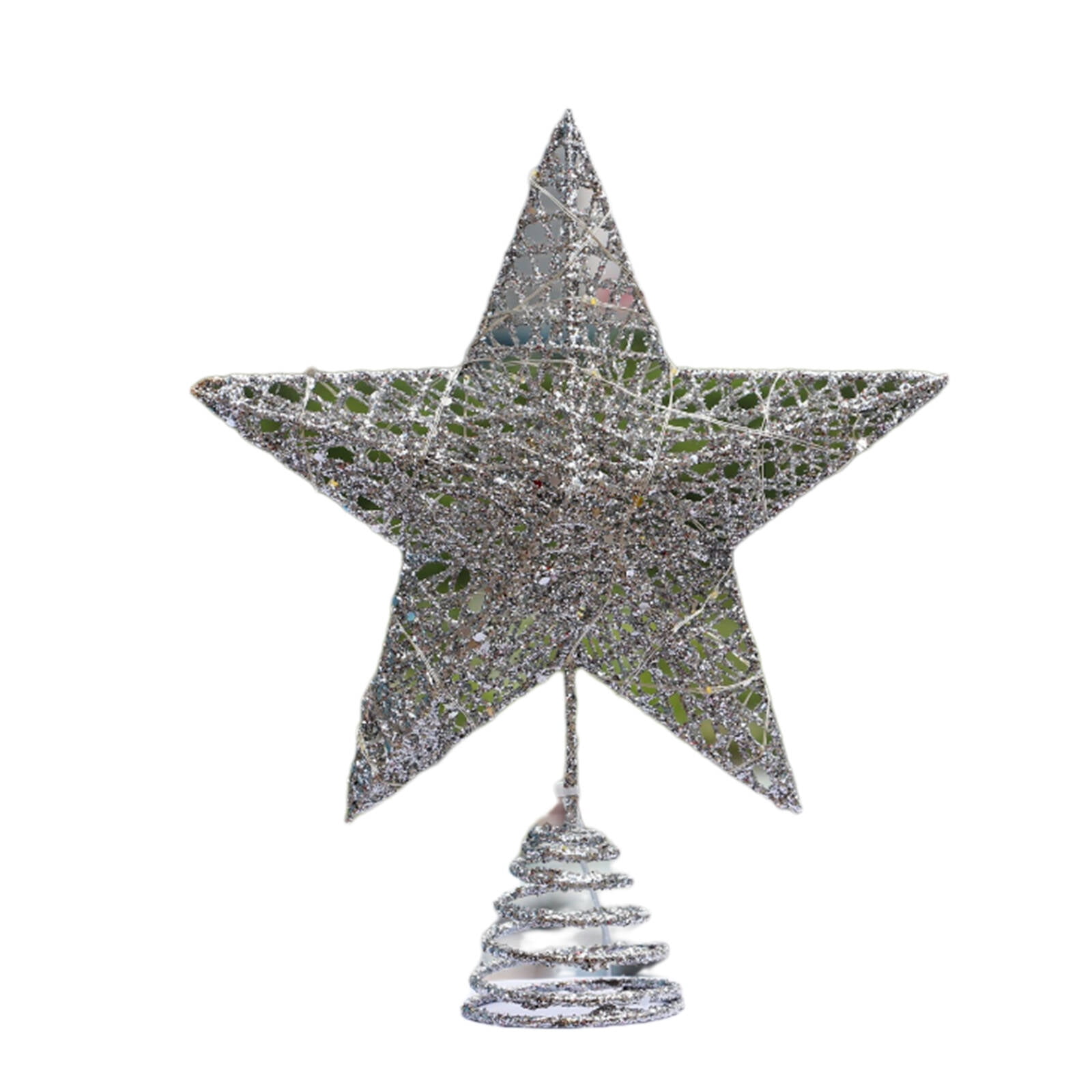 HIBIBUD Christmas Tree Topper,Lightweight Material Led Christmastree ...