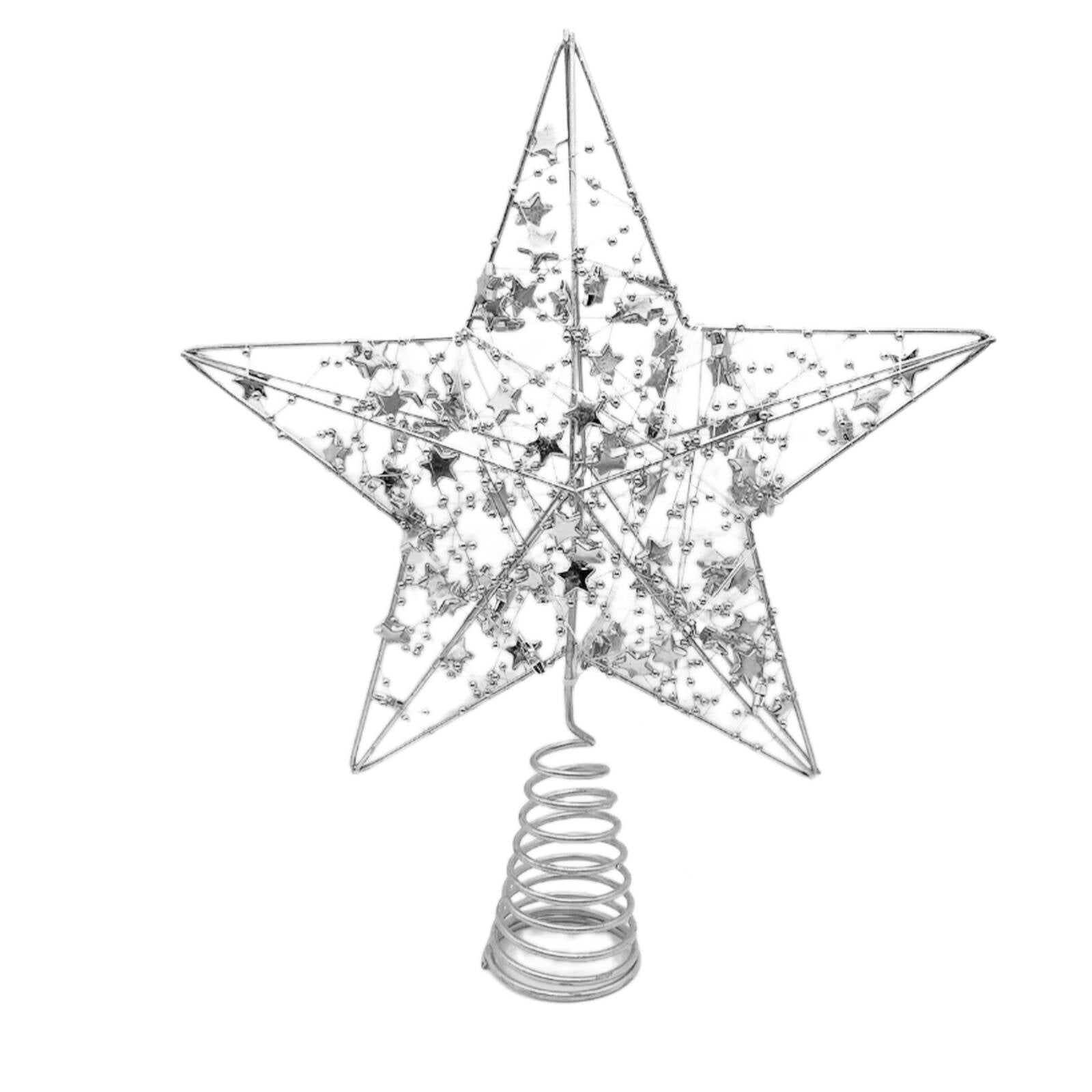 HIBIBUD Christmas Tree Topper,Radiant Angel Wing Treetopper,Plush Soft ...