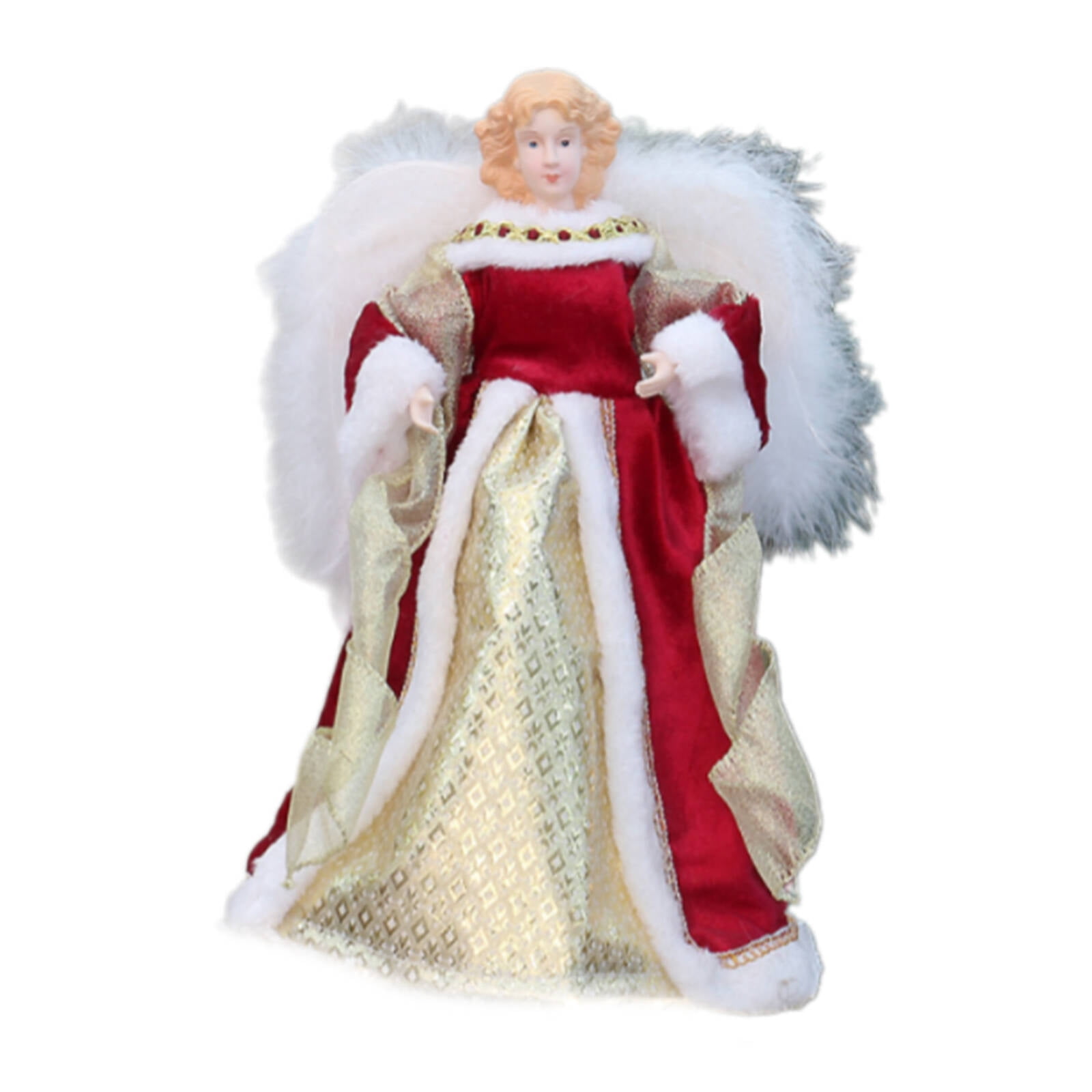 HIBIBUD Christmas Tree Topper,Soft Plush Angel Tree Topper,Cozy ...