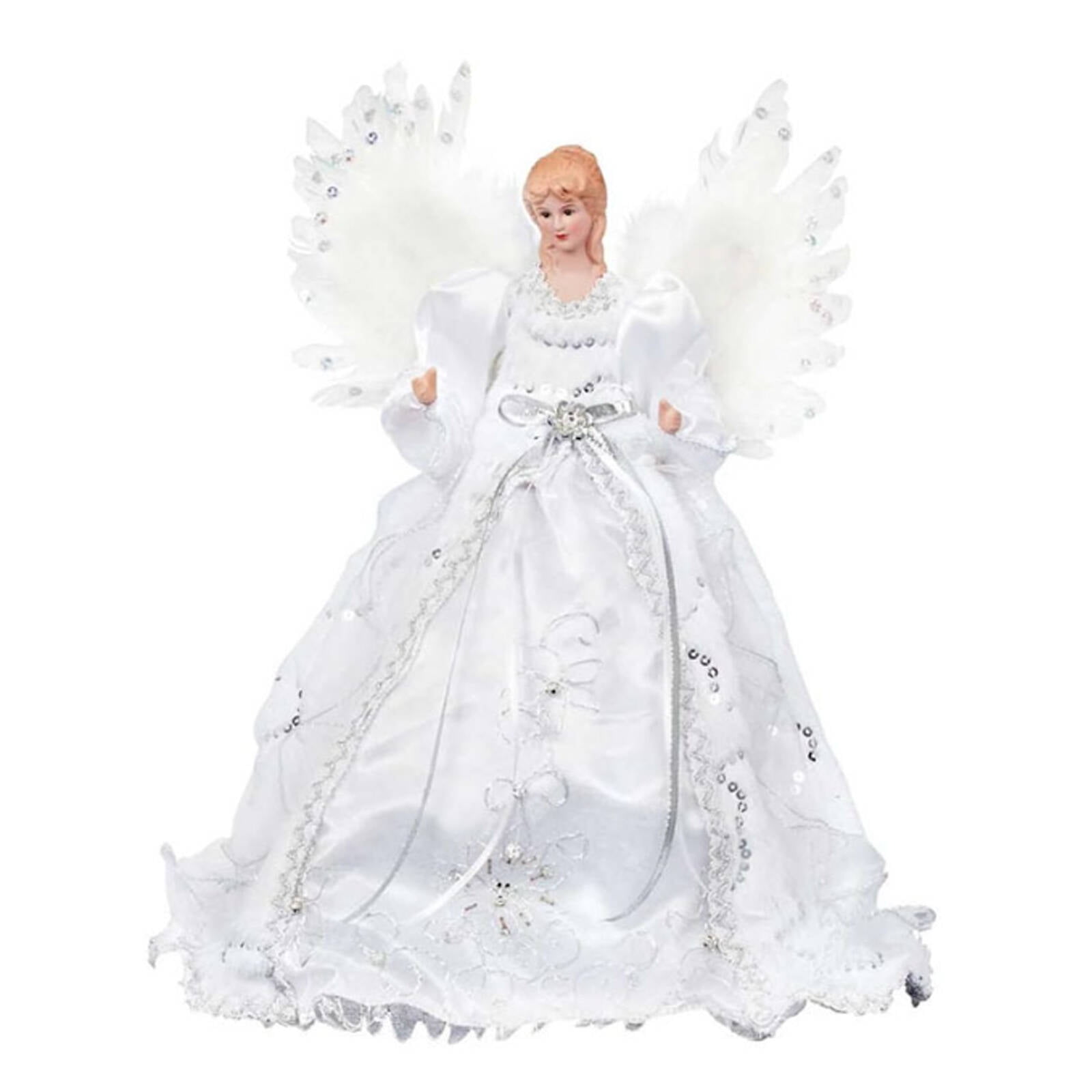 HIBIBUD Christmas Tree Topper,Soft Plush Angel Tree Topper,Heavenly ...