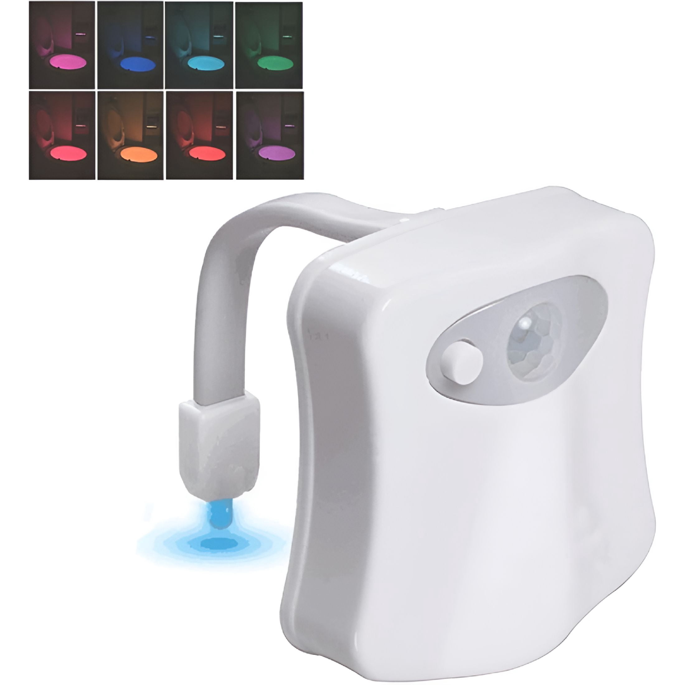 HIBIBUD Disco Toilet Bowl Light,Toilet Light Motion Sensor,Toilet Bowl ...