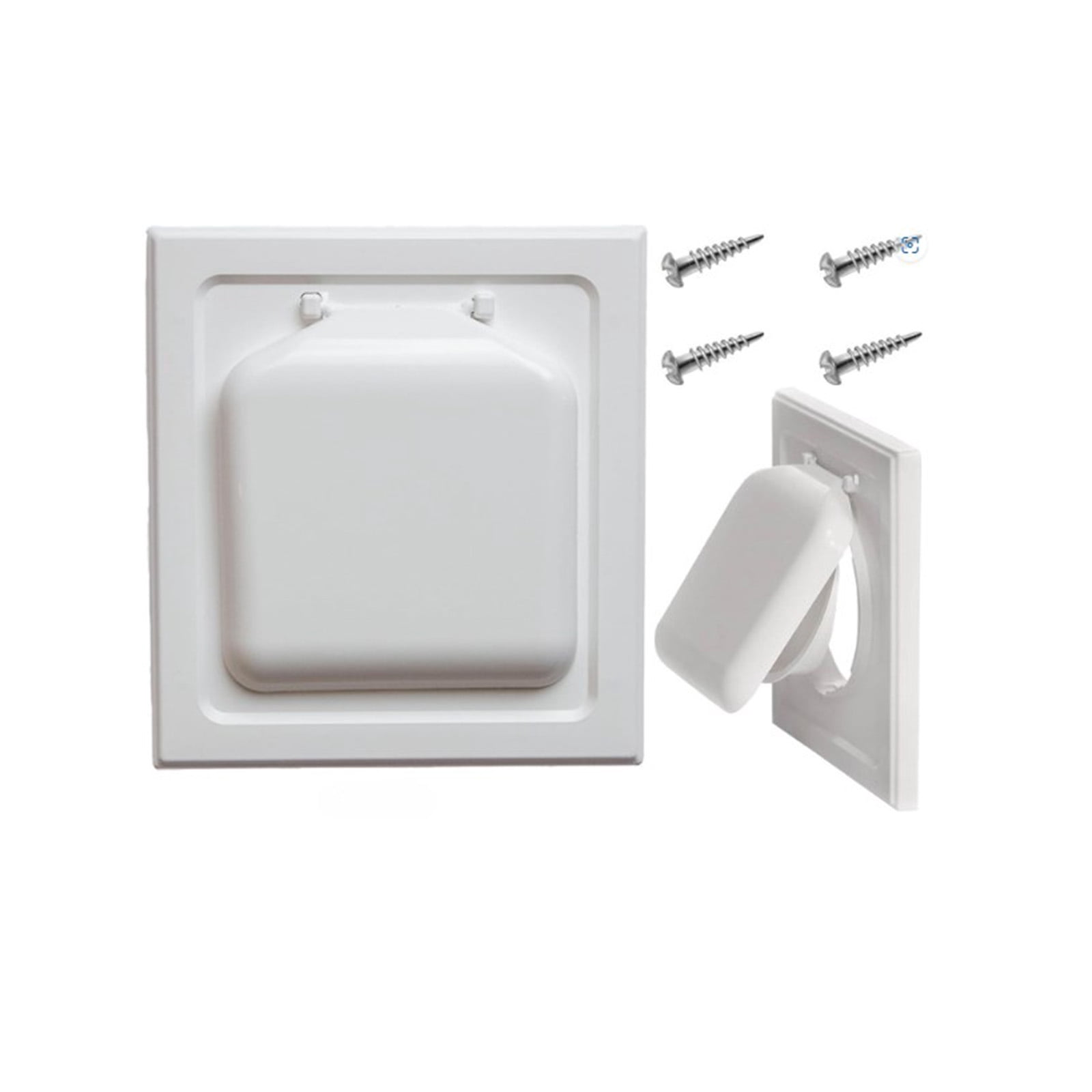HIBIBUD Dryer Vent Cover,Double Door Vent Cover for Efficient Airflow ...