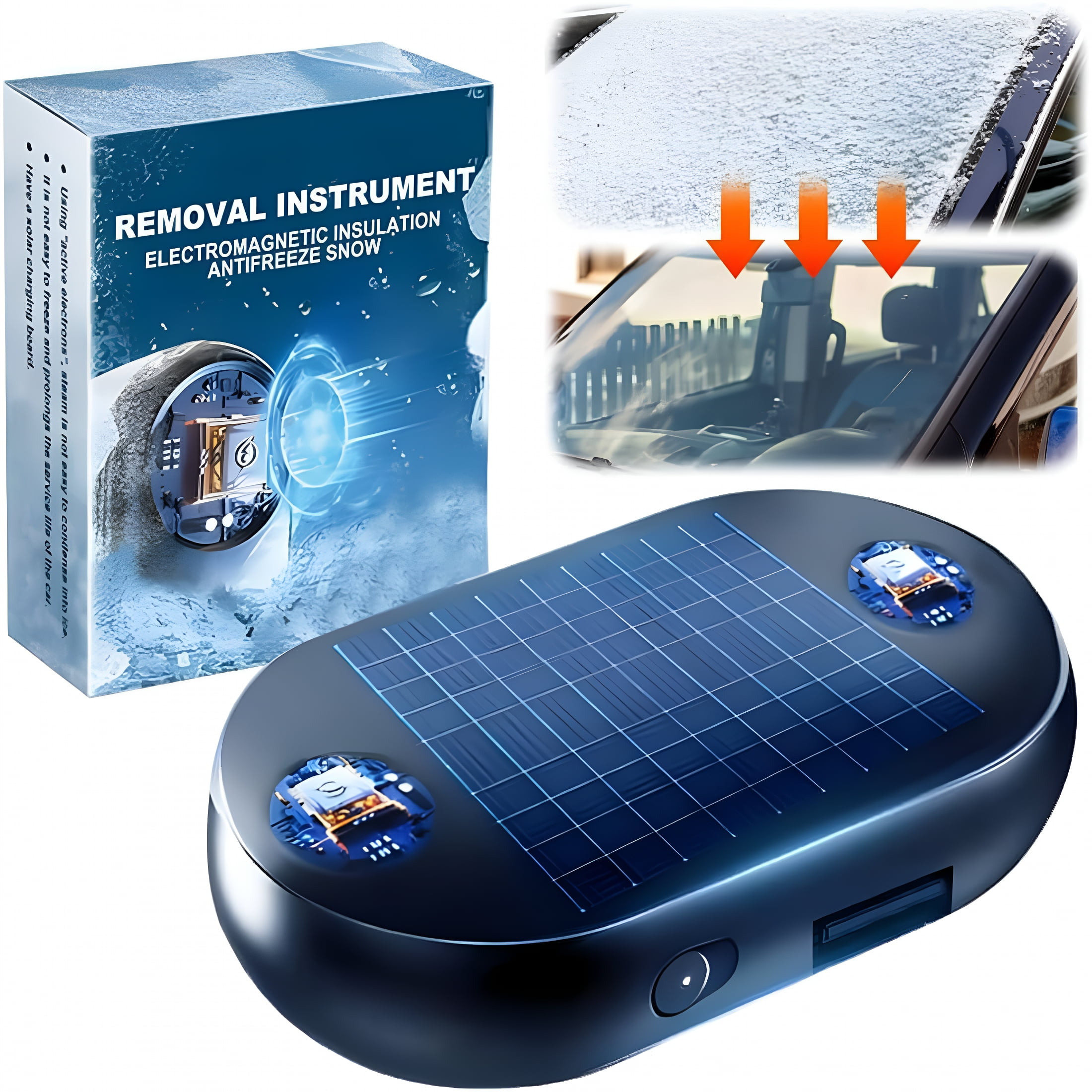 HIBIBUD Electromagnetic Snow Removal,Anti-freeze Electromagnetic Car ...