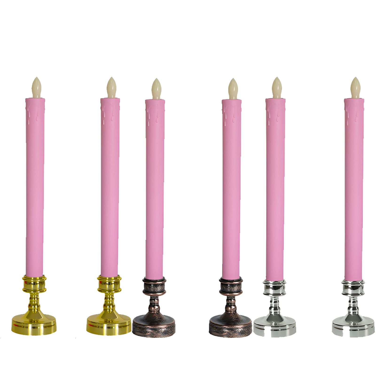 HIBIBUD Flameless Candles,Enhanced Candlelight Ambiance Tea Lights ...