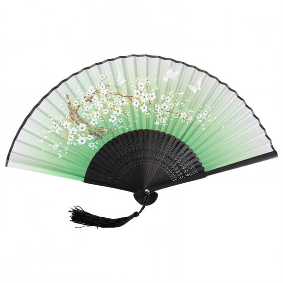 HIBIBUD Folding Fan Professional Fabric Screen Printing Folding Fans ...