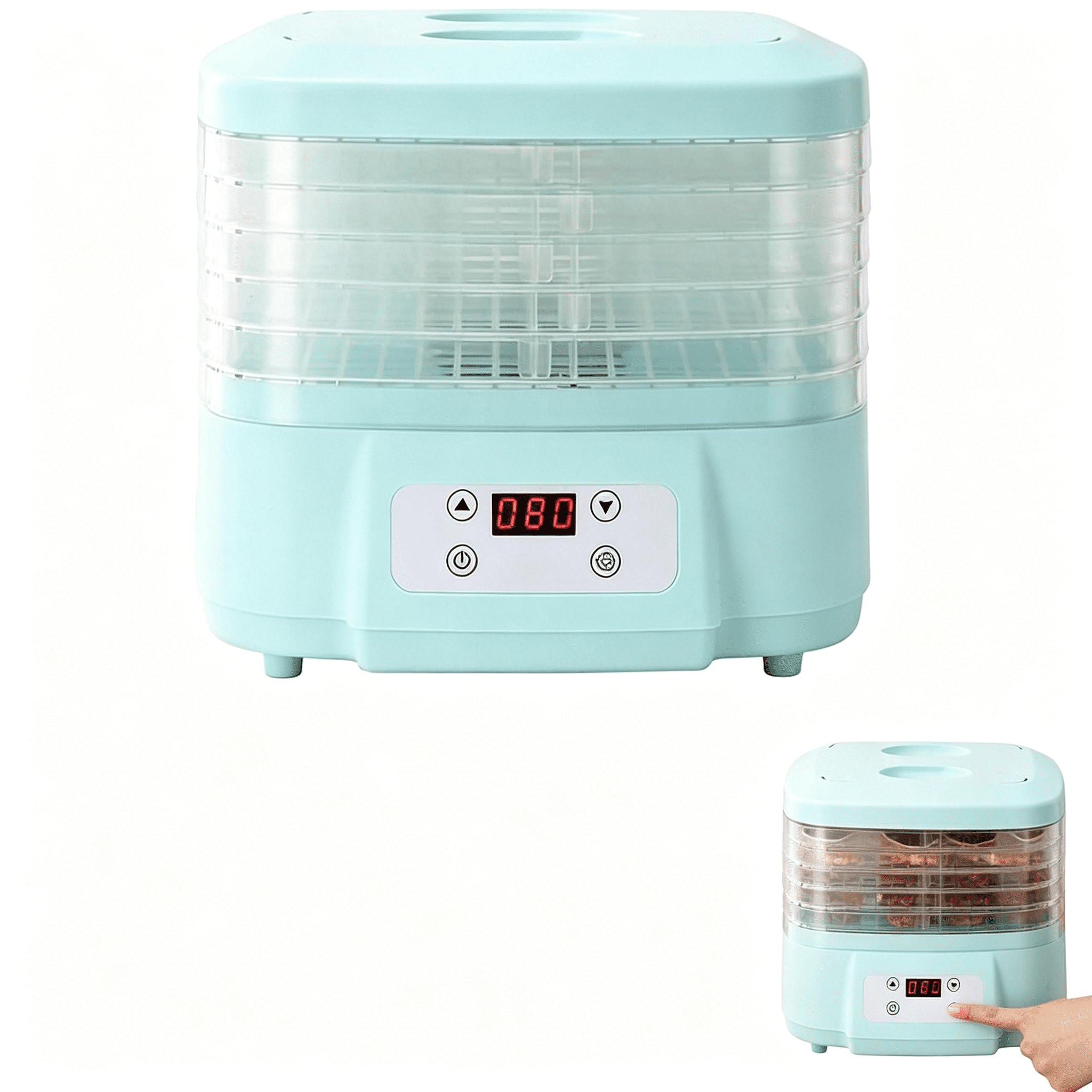 HIBIBUD Freeze Dryer Machine For Home For Candy Snacks,Food Dehydrator ...