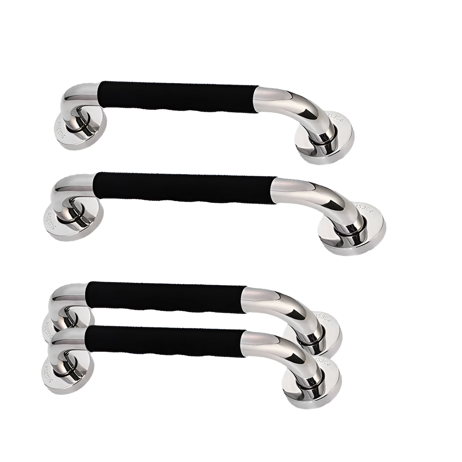 HIBIBUD Grab Bars for Bathtubs and Showers,Smooth Cut Shower Handle ...