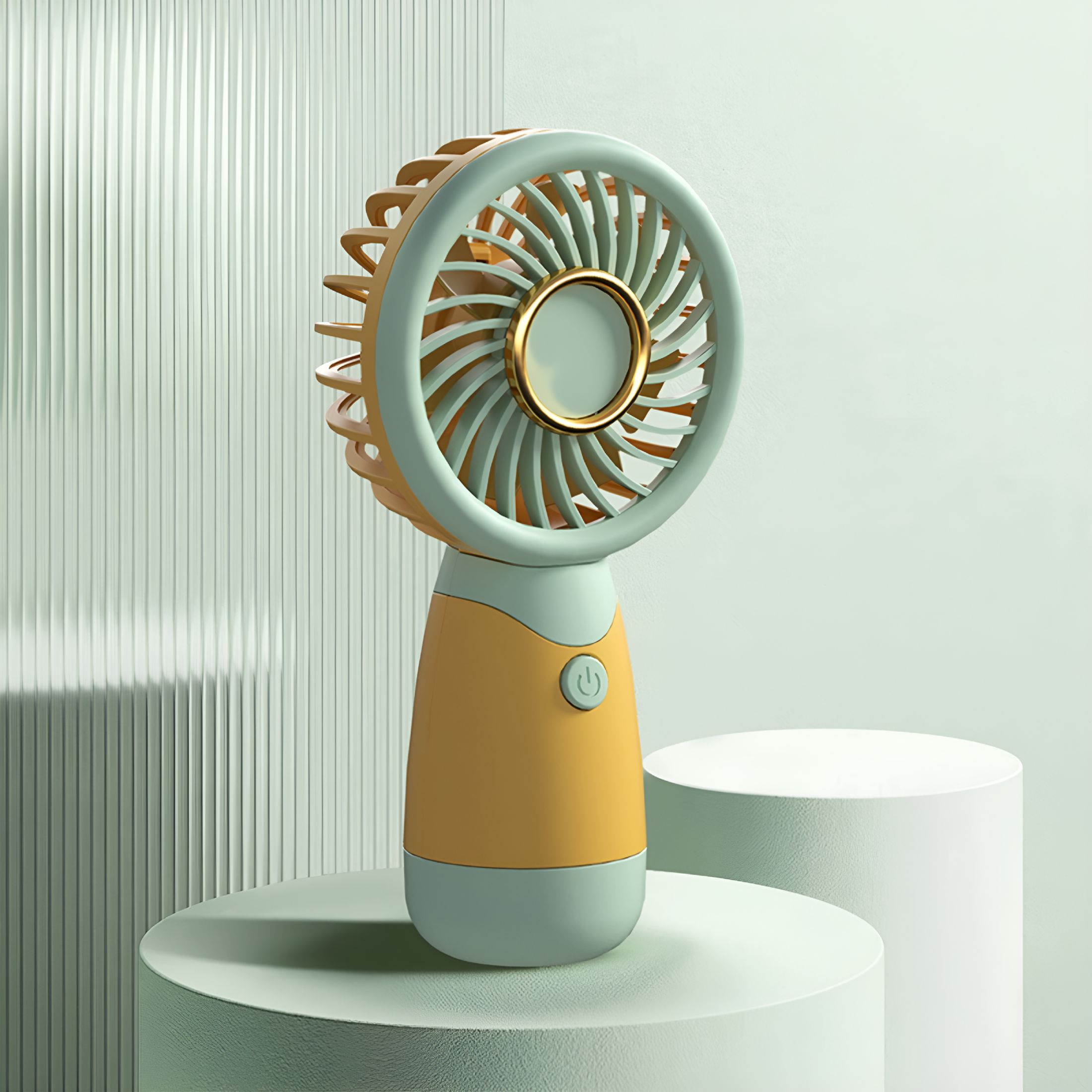 HIBIBUD Hand Held Fan,Mini Fan Handheld,Hand Held Fan Rechargeable,Hand ...