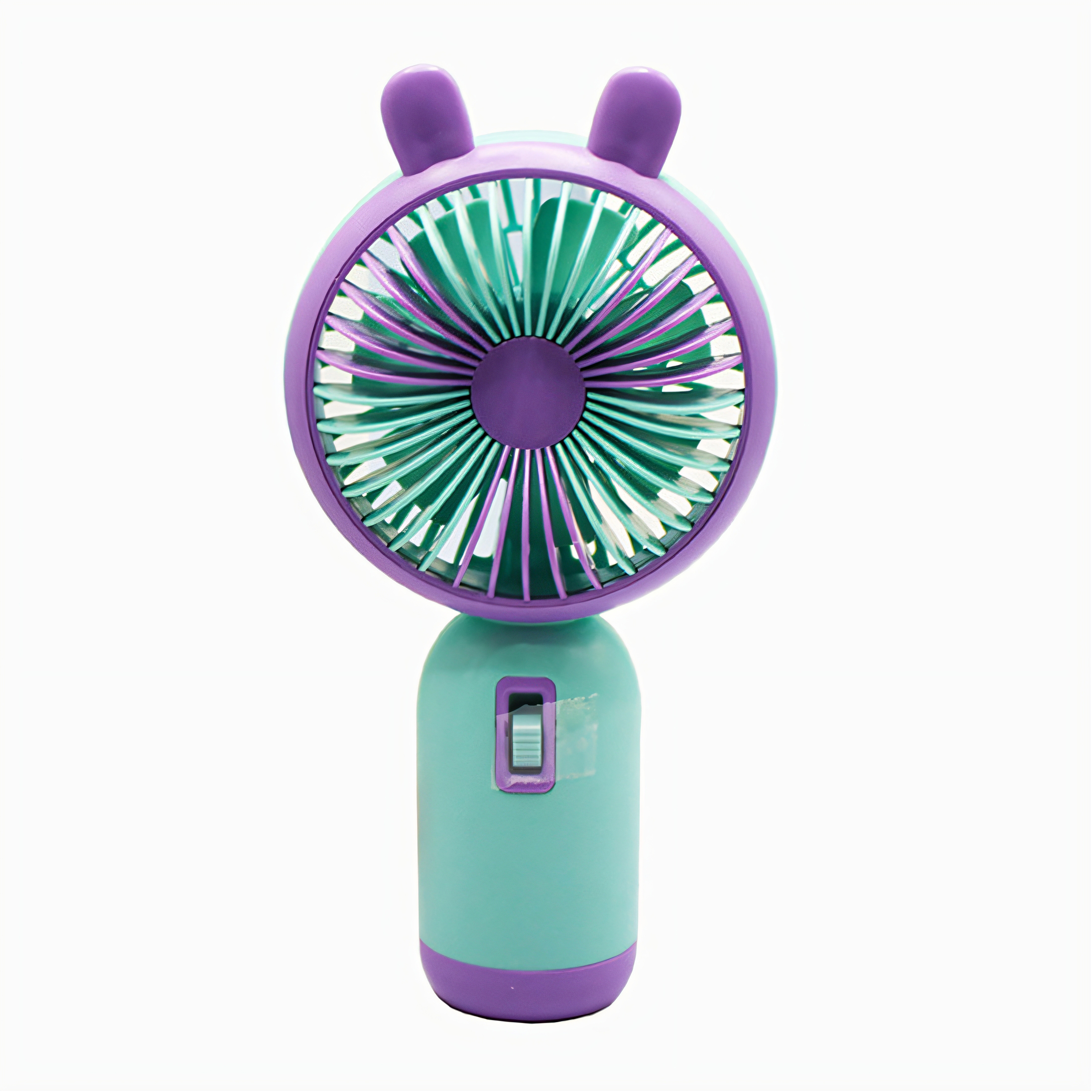 HIBIBUD Handheld Fan Usb Plug-In Power Portable Fan Handheld Palm-Sized ...