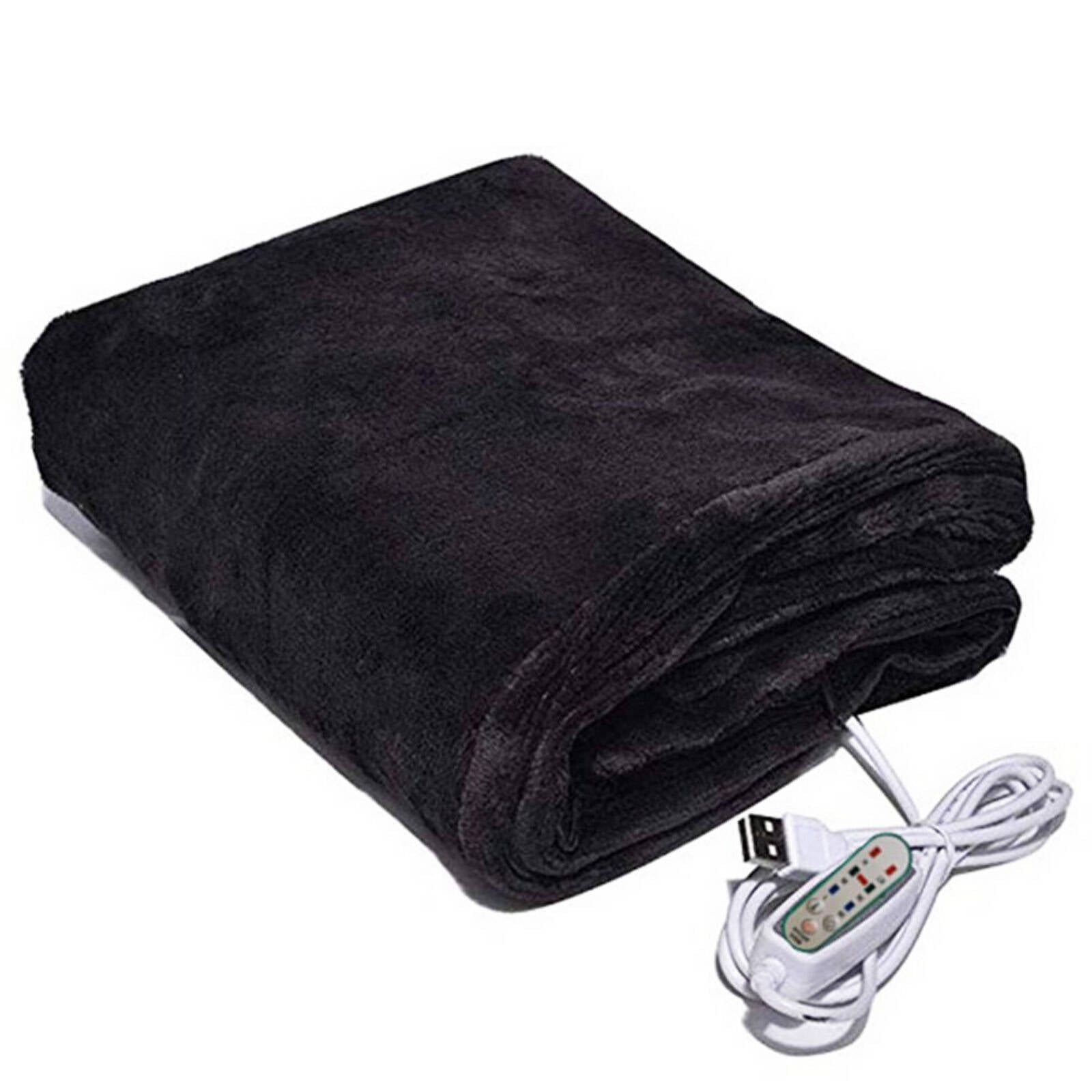 HIBIBUD Heated Blanket USB Powered Soft Material Electric Blanket 3 ...