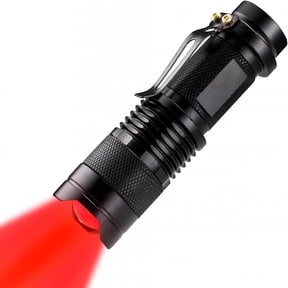 Red LED Flashlights for Outdoor and Emergency Use at Walmart