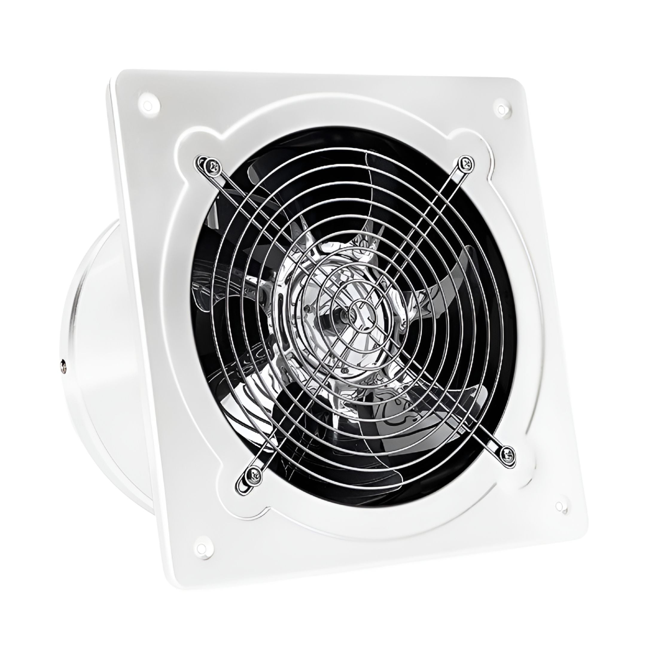 HIBIBUD Kitchen Oil Fume Ventilation Fan Silent Exhaust Fan Bathroom ...