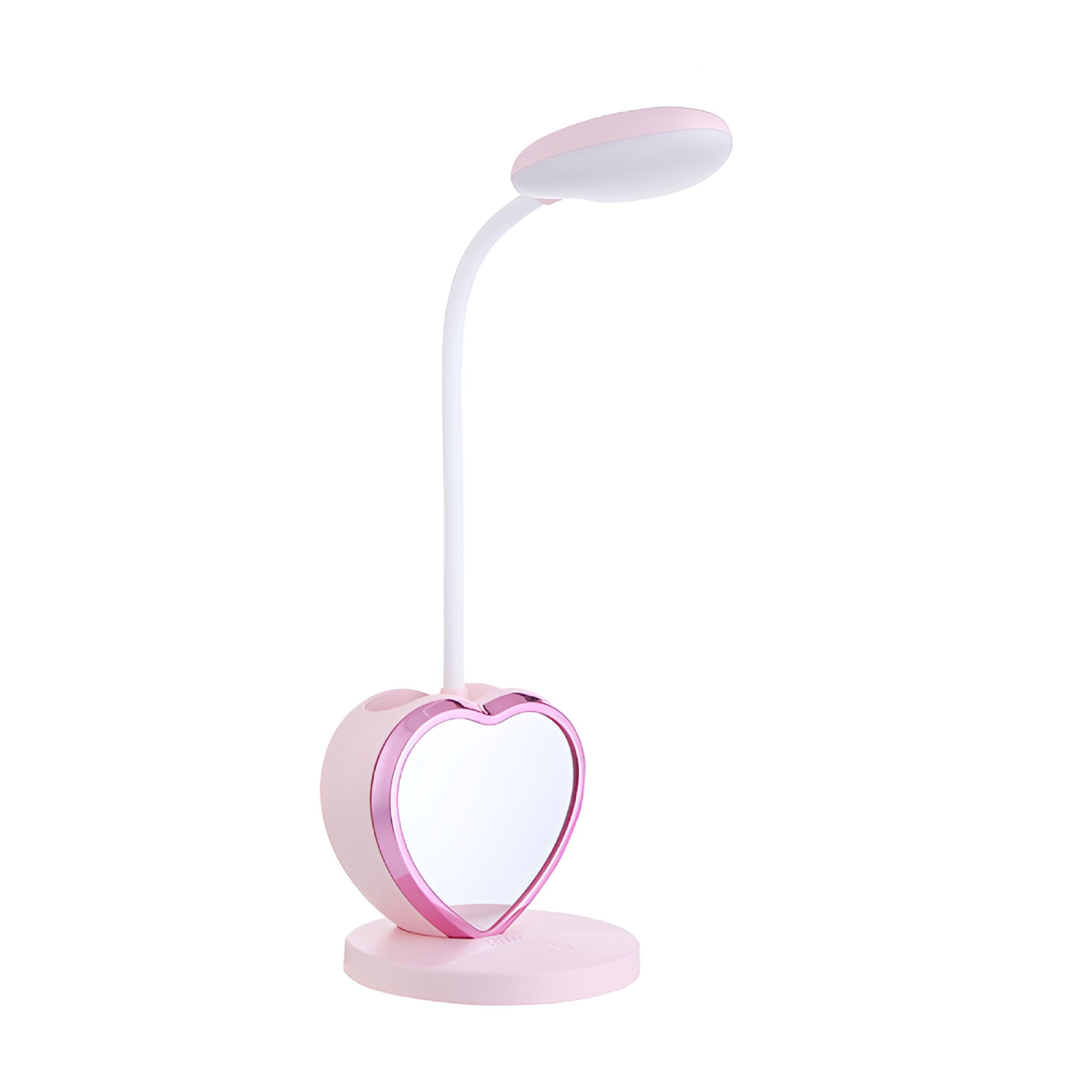 HIBIBUD LED Girls Desk Lamp,Eye Friendly Table Lamp with Pen Holder ...