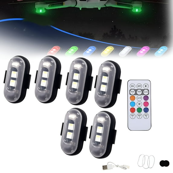 HIBIBUD LED Lights for Car, RGB Car LED Light, Remote Control Strobe ...