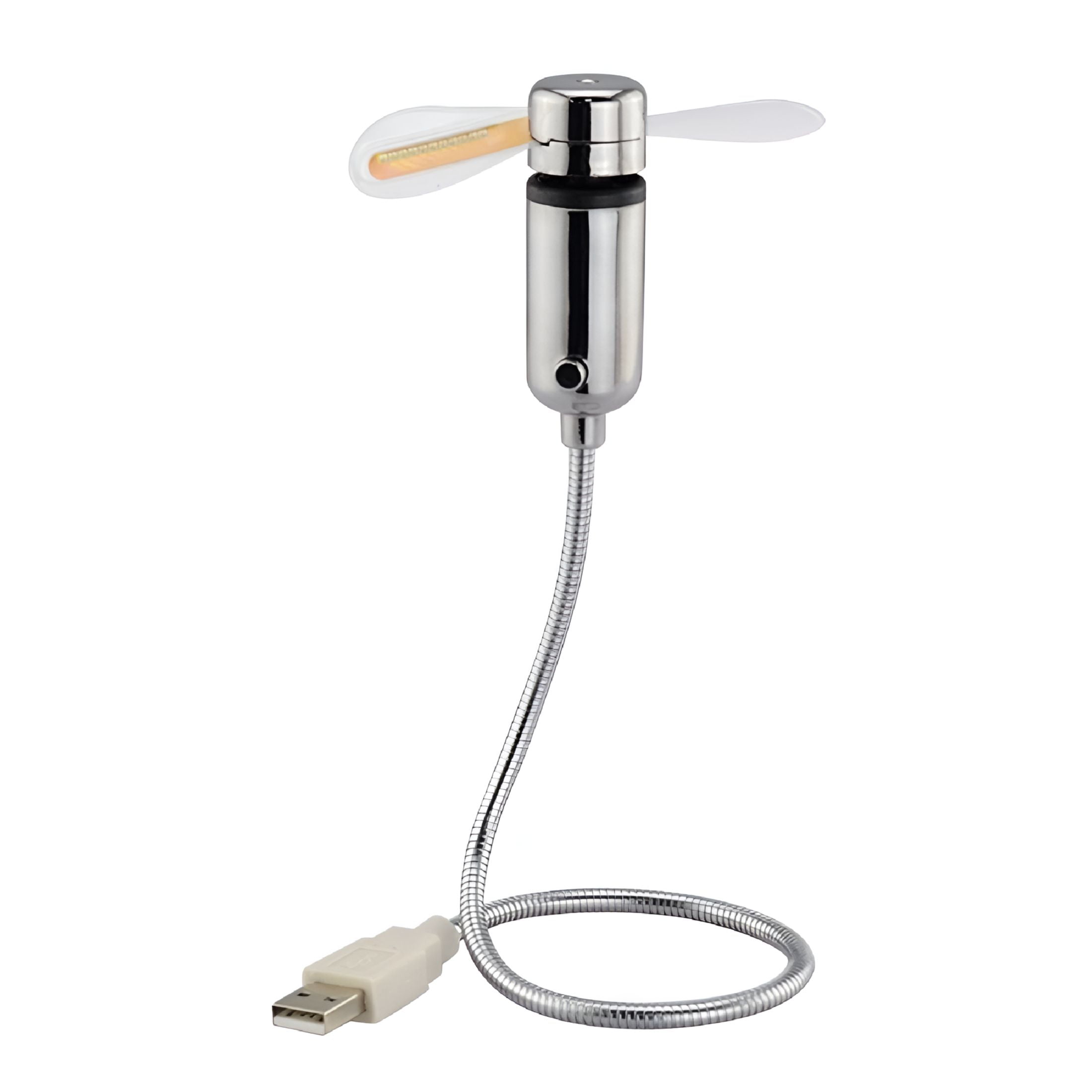 HIBIBUD Mini USB Powered Fan for PC,Laptop,Tablet - Flexible Gooseneck ...