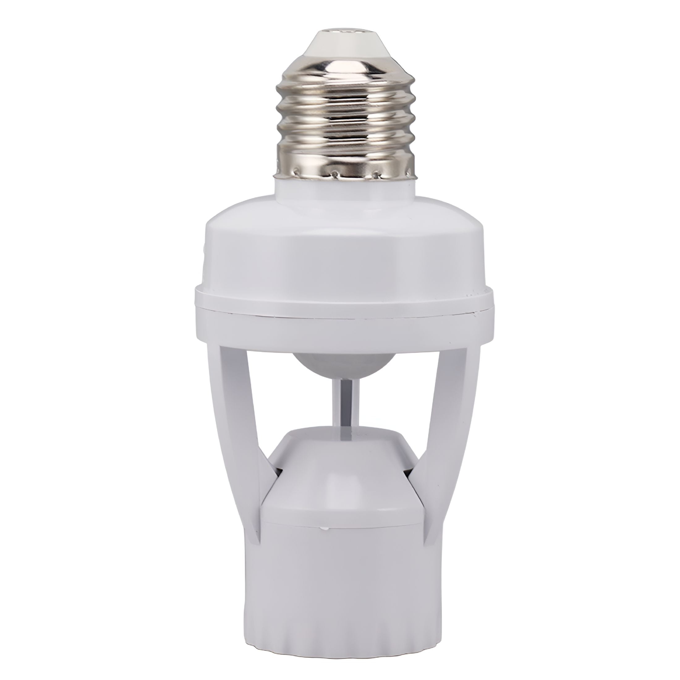 HIBIBUD Motion Sensor Light Socket PIR Motion E27 Screw Bulb Adapter ...