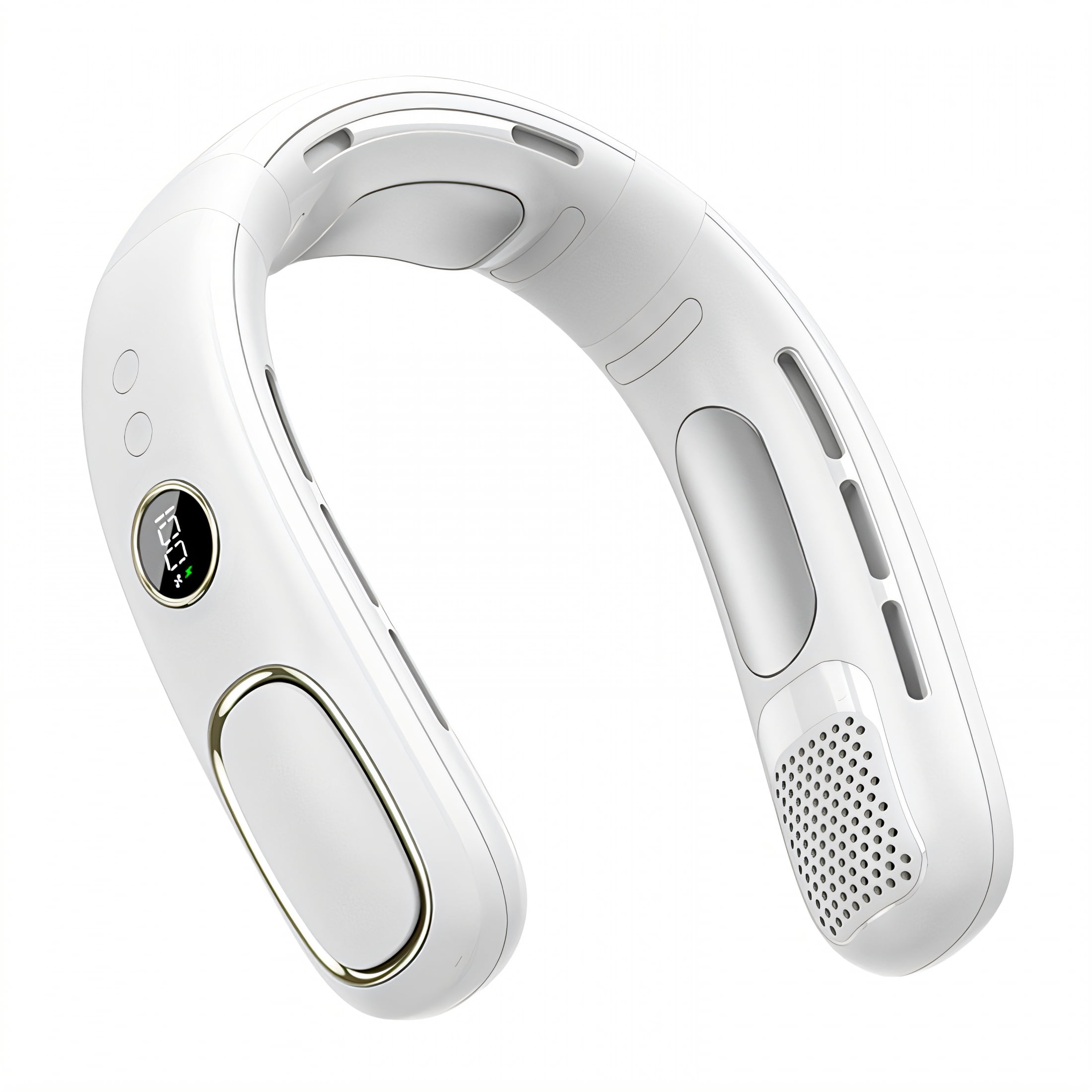 HIBIBUD Neck Fan Quiet Speed Cycle Portable Neck Fan Slim Carry Flow ...