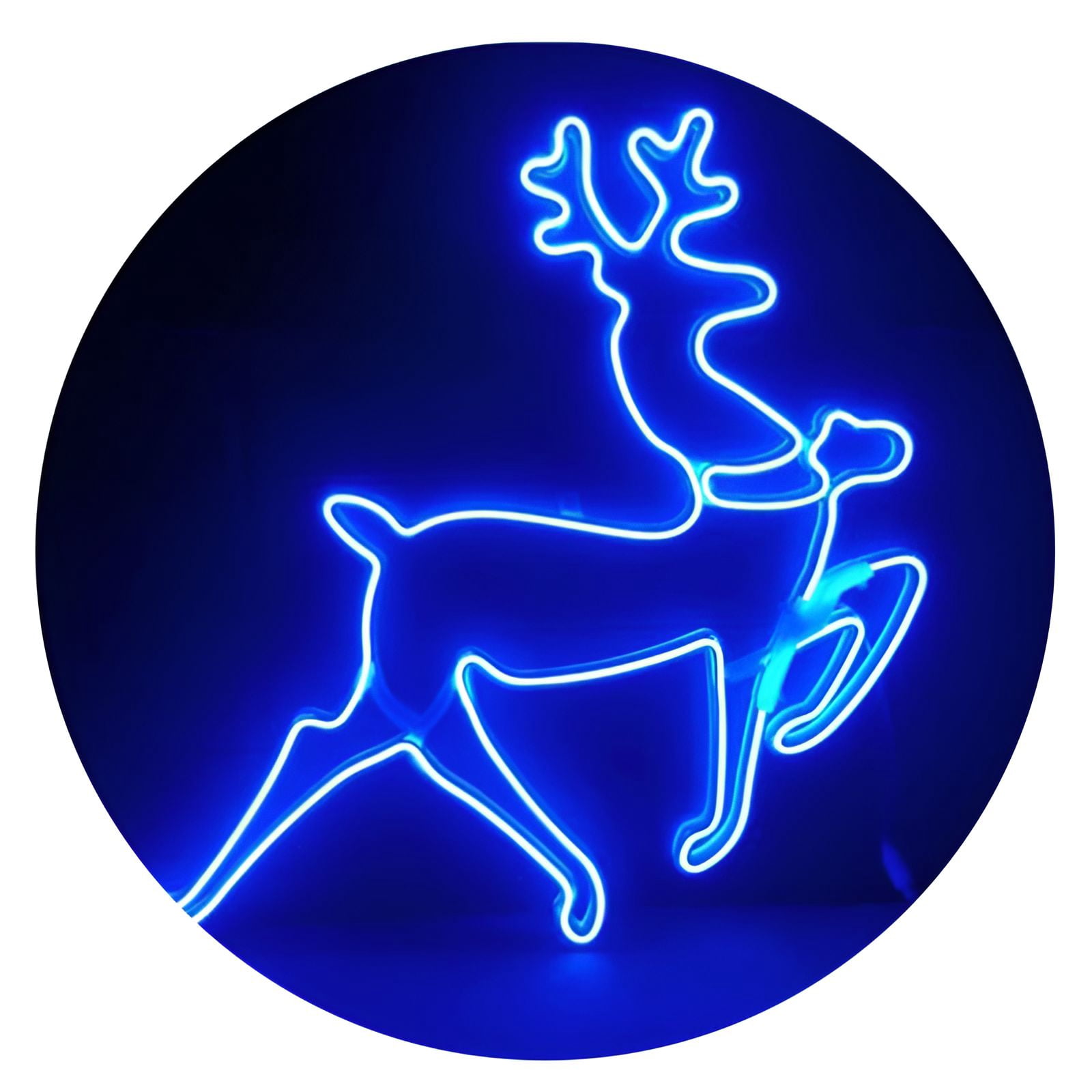 HIBIBUD Neon Light Flicker-Free Neon Sign Waterproof Led Signs Blue ...