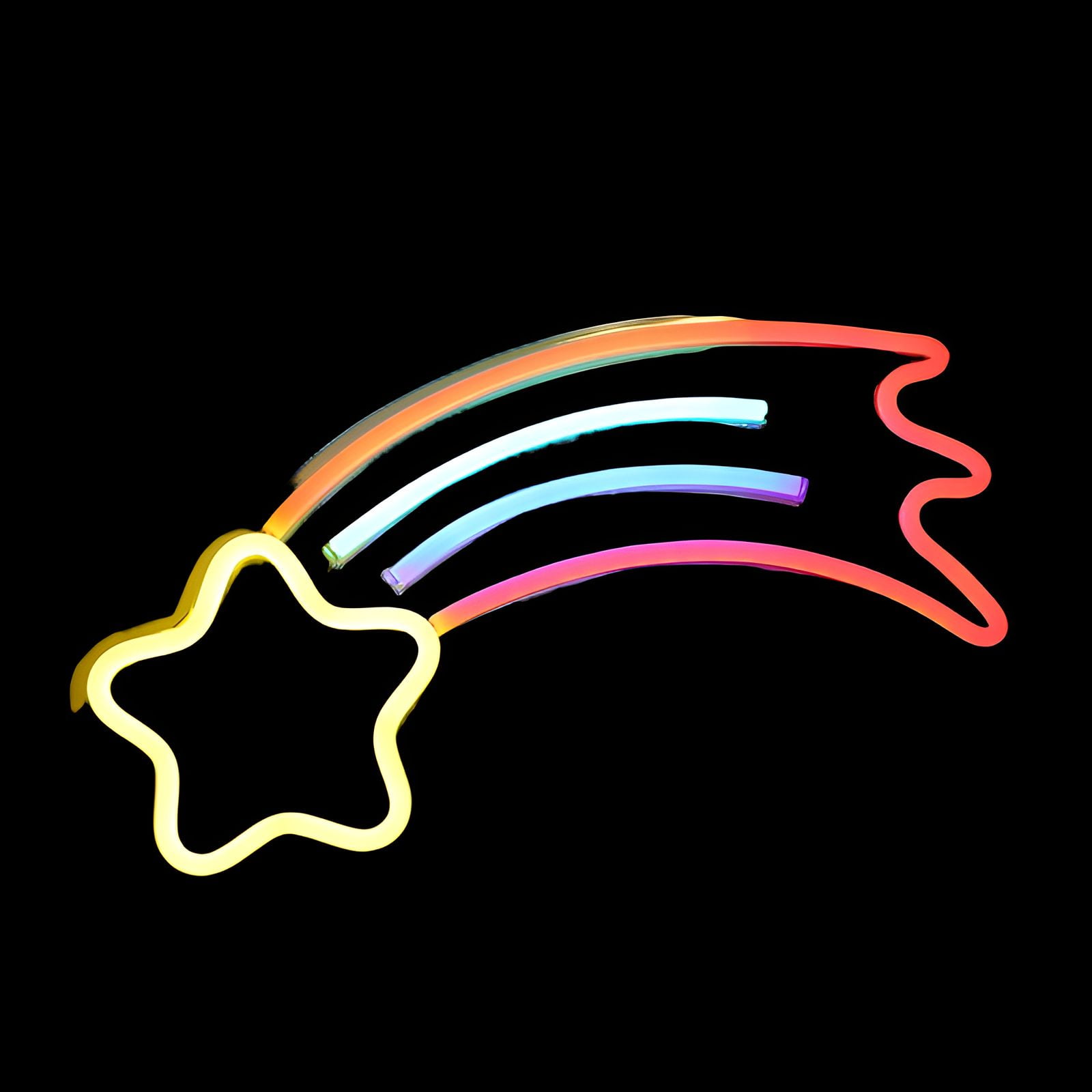 HIBIBUD Neon Light Nighttime Glow Led Signs Anywhere Fit Neon Signs for ...