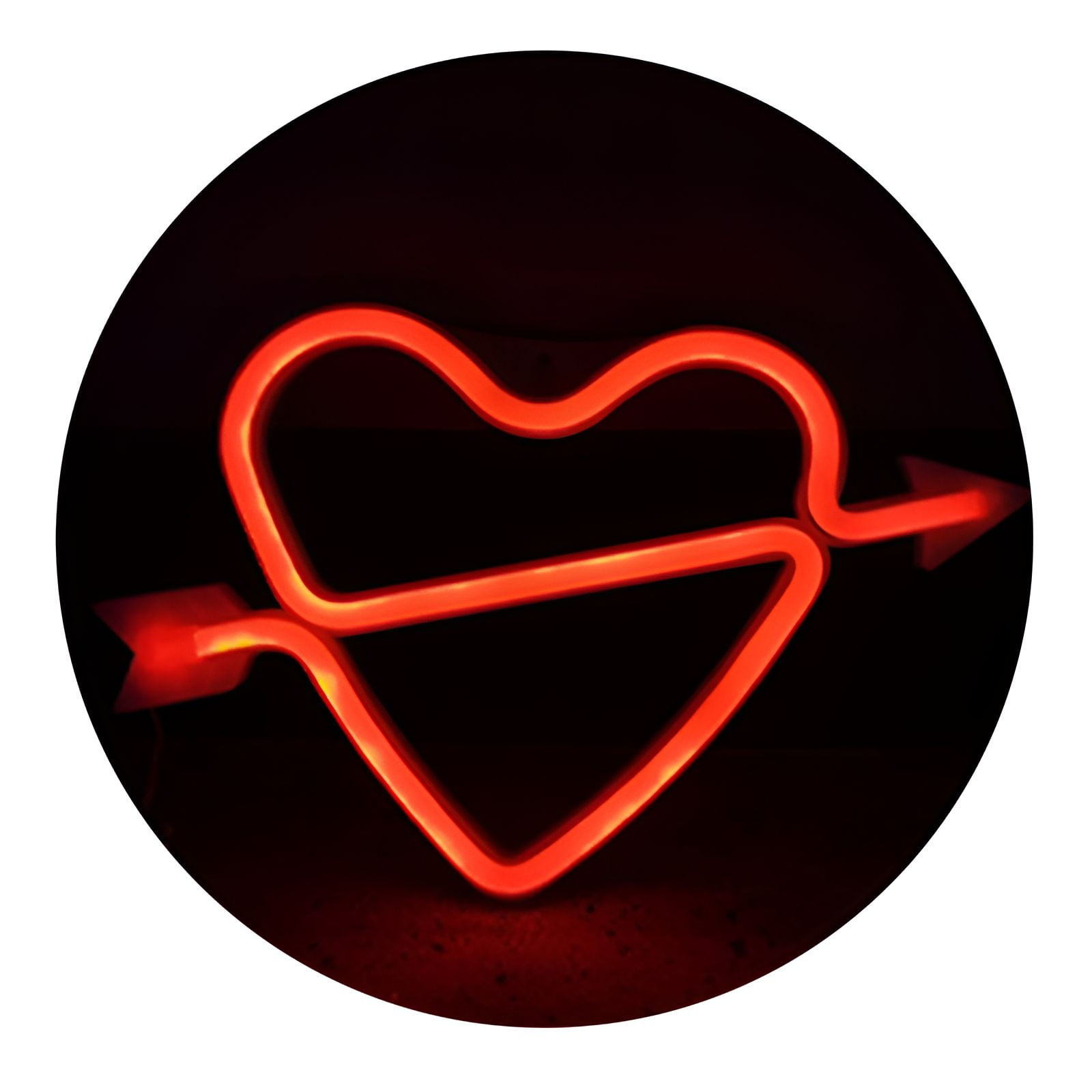 HIBIBUD Neon Light Pure Color Led Signs Flexible Power Supply Neon ...