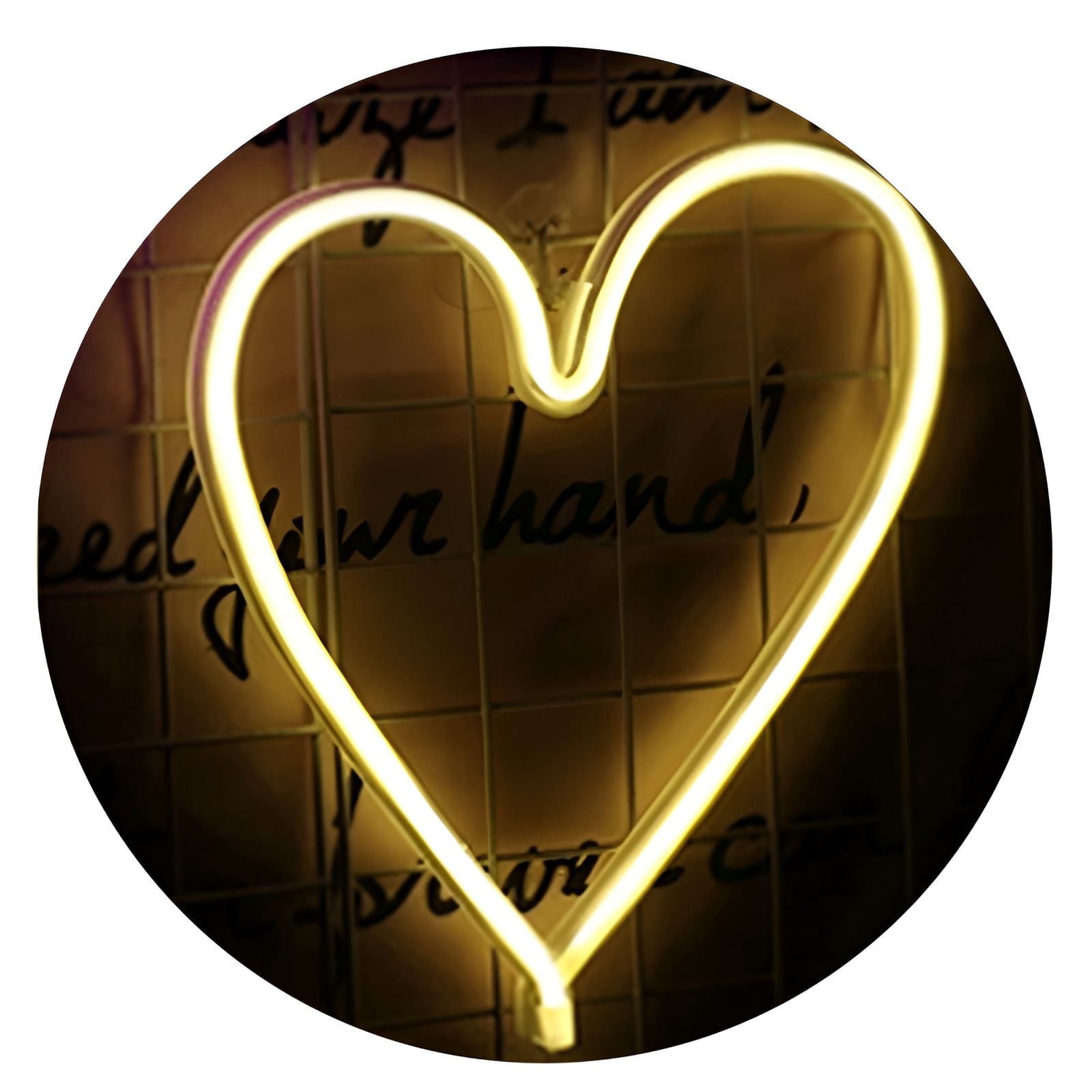 HIBIBUD Neon Light Safe Low Voltage Neon Signs Flexible Power Methods ...