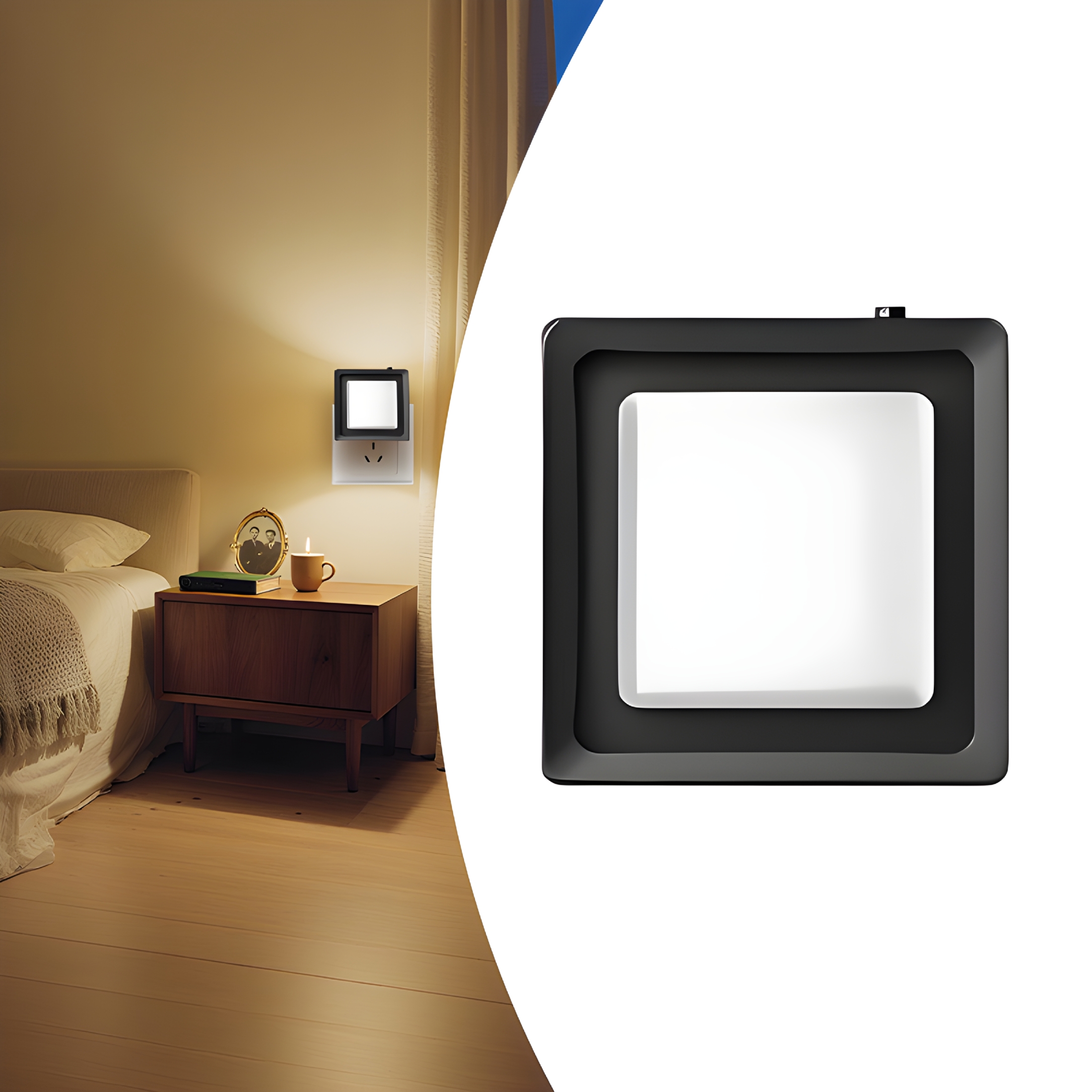 HIBIBUD Night Lights,Box Night Lights for Kids for Bedrooms Corridors ...