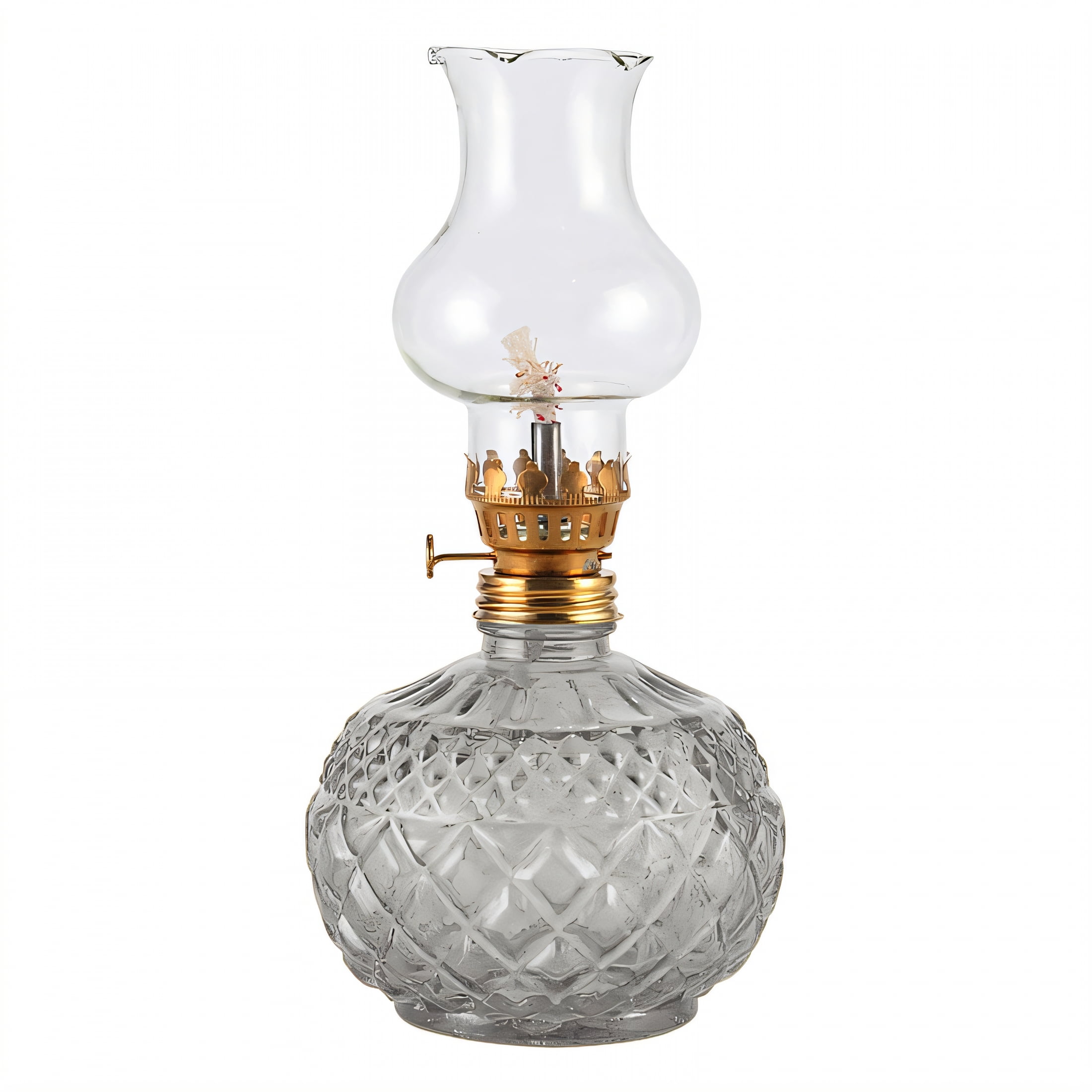 HIBIBUD Oil Lamp,Classic Vintage Design Glass Lamp,Multi Color Options ...