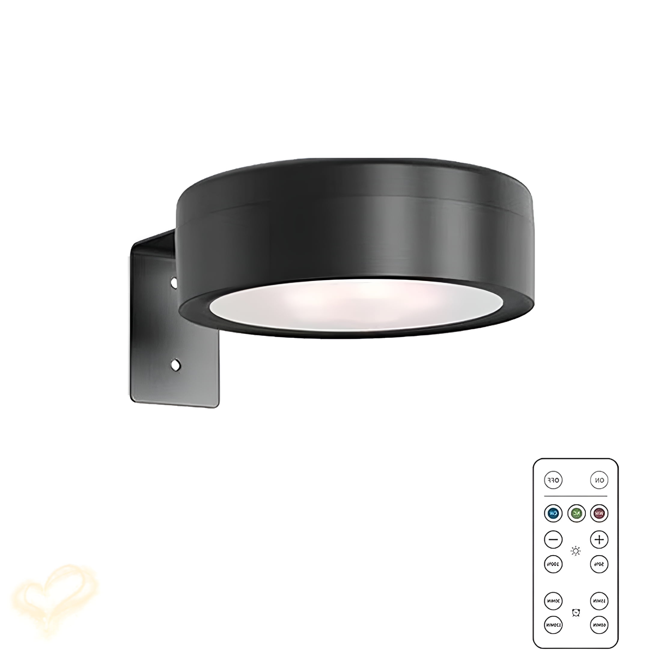 HIBIBUD Picture Lights for Wall with 3 Color Temps&Remote,Battery ...