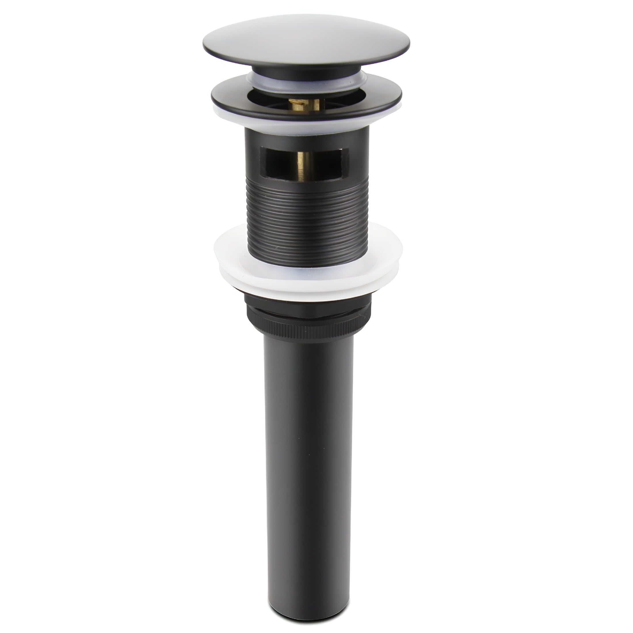 HIBIBUD Pop Up Sink Drain with Overflow,Bathroom Faucet Vessel Sink ...