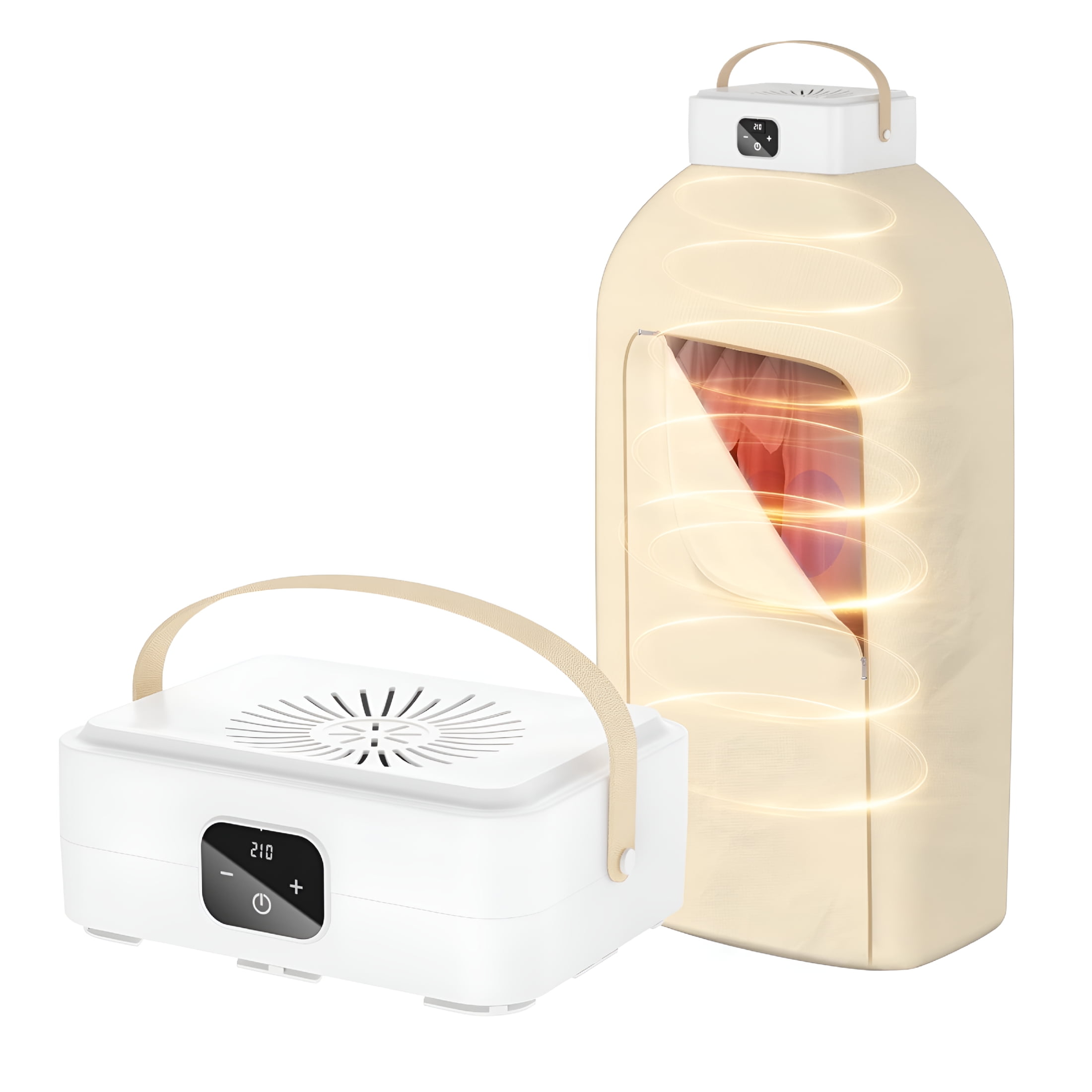 HIBIBUD Portable Clothes Dryer,Foldable Electric Mini Drying Machine ...