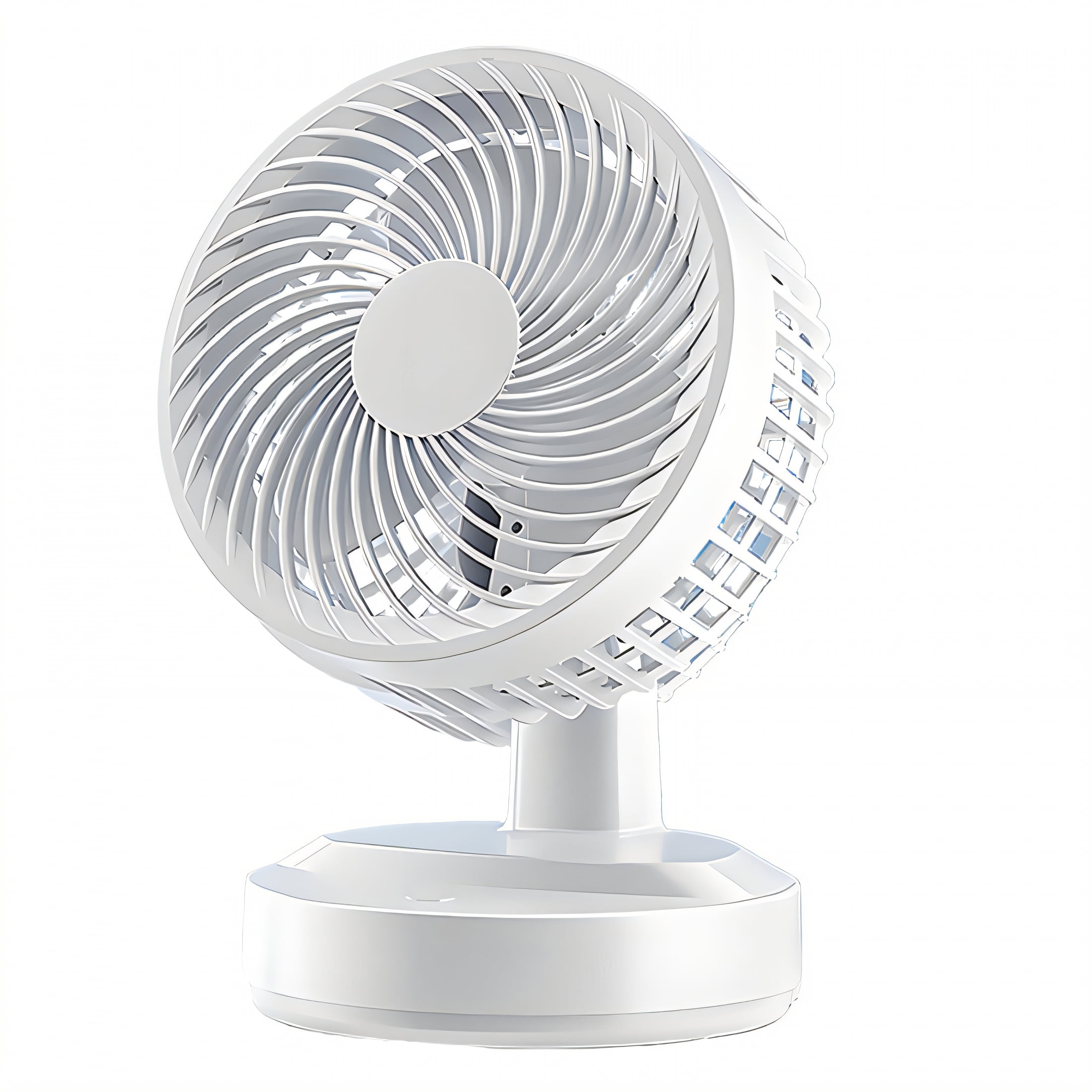 HIBIBUD Portable Fan,Telescopic Stand Usb Fan,Moisture-Proof Battery ...