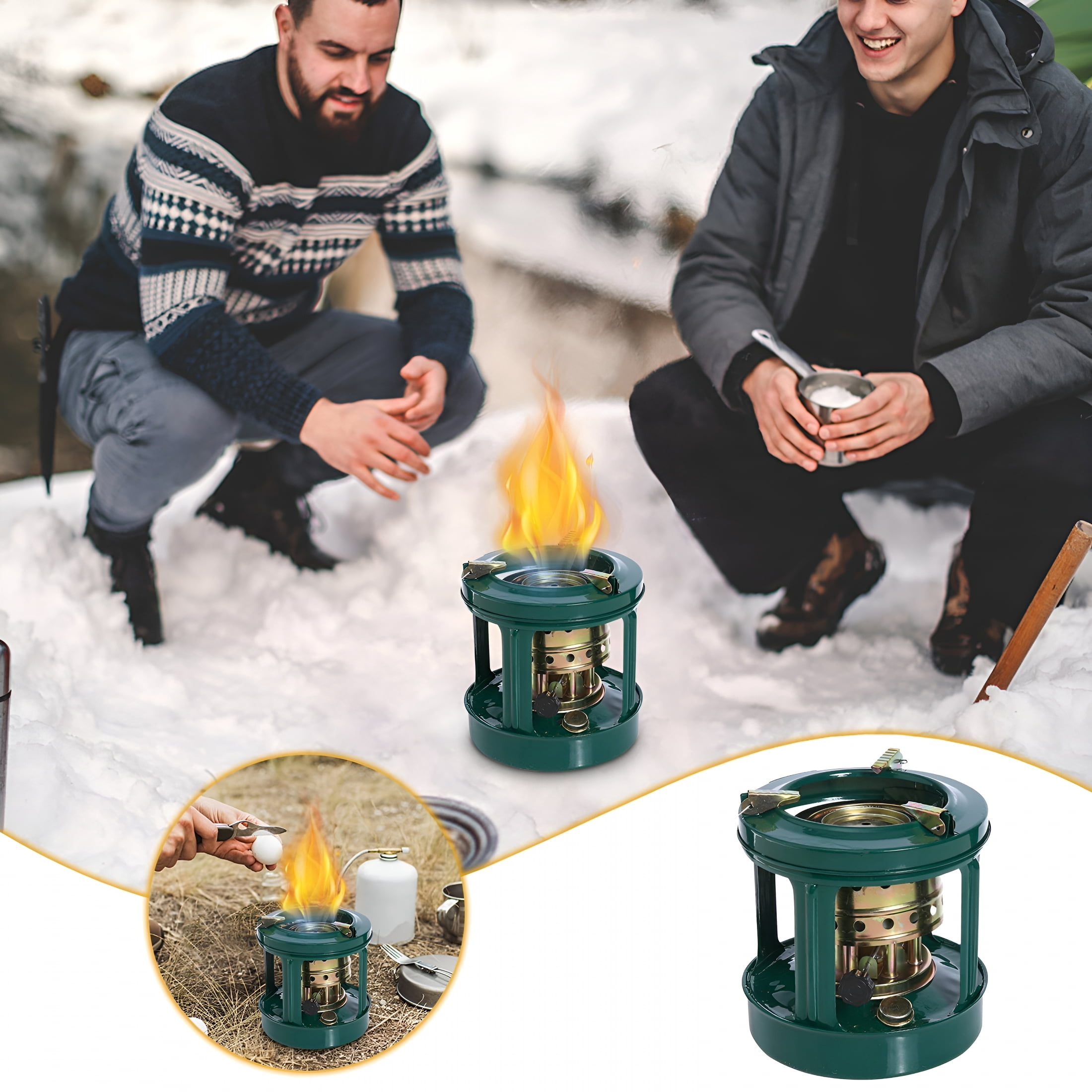 HIBIBUD Portable Kerosene Stoves for Cuba, 2026 New Camping Picnic ...