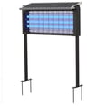 HIBIBUD Powerful Large Solar Bug Zapper Outdoor for 4000 sq.ft ...