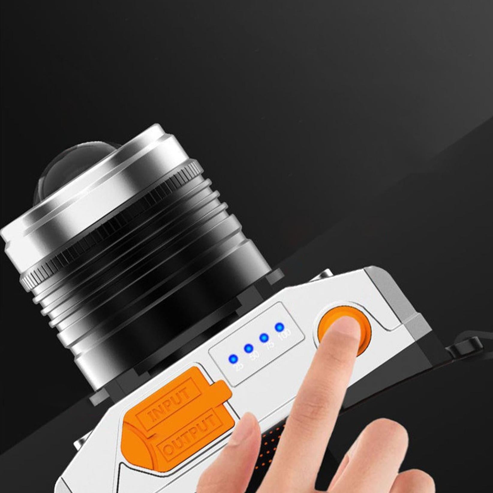 HIBIBUD Rechargeable lamp 1Pack, 990,000LM Bright Lamp, 90°Angle Lights ...