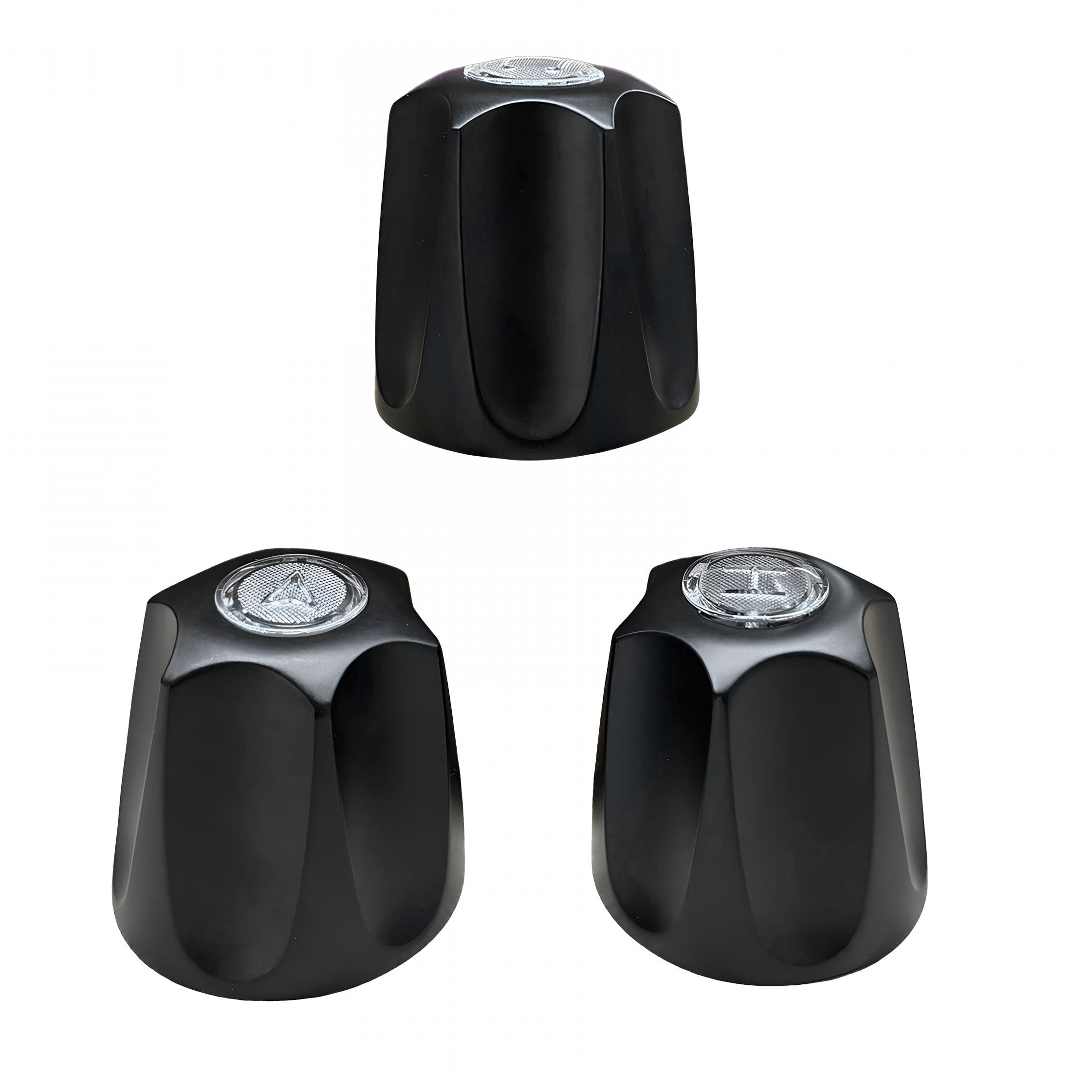 HIBIBUD Set of 3 Shower Knob Replacement Metal Bathtub Knobs ...