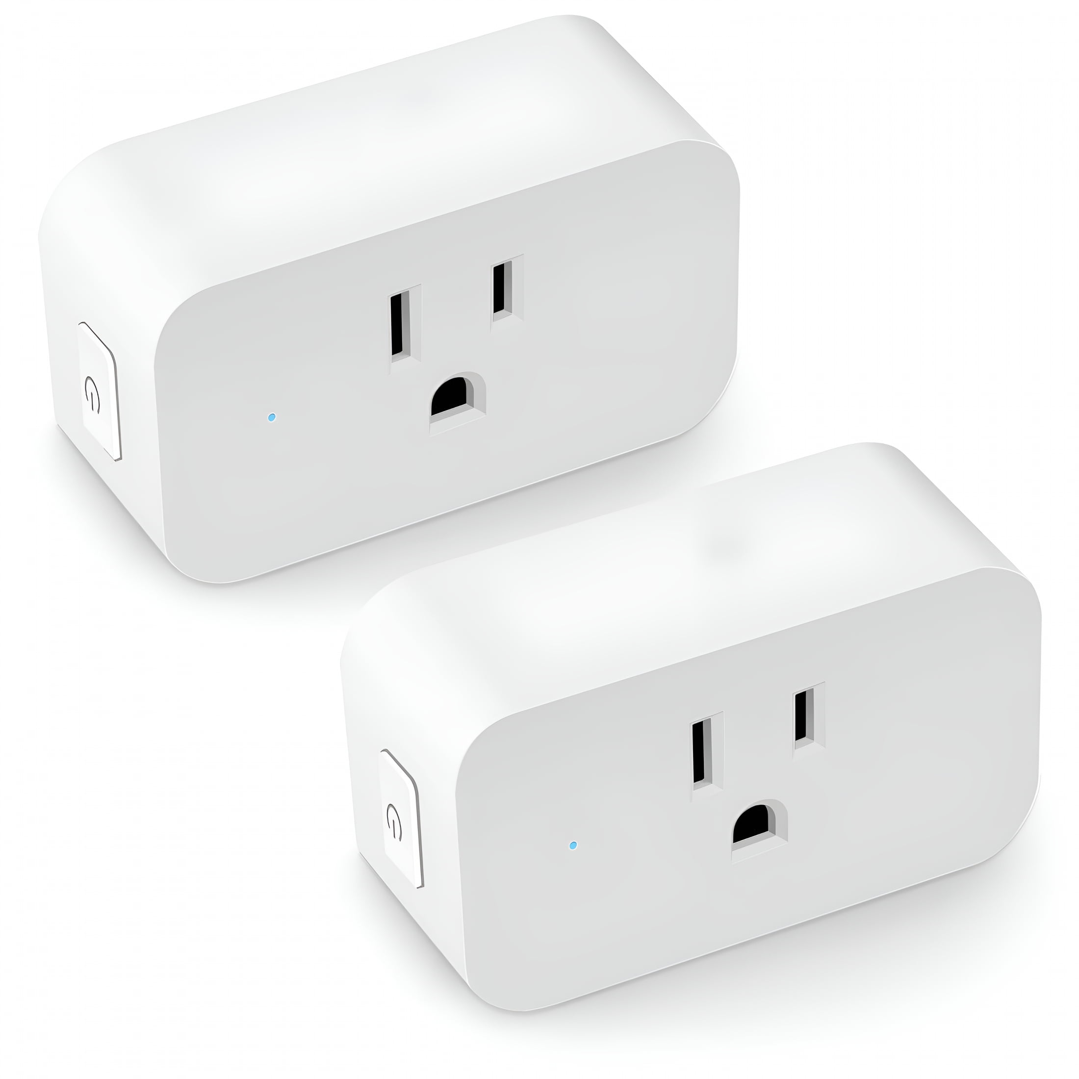 HIBIBUD Smart Plug 2 Pack,Mini WiFi Smart Socket,No Hub Required,Timer ...