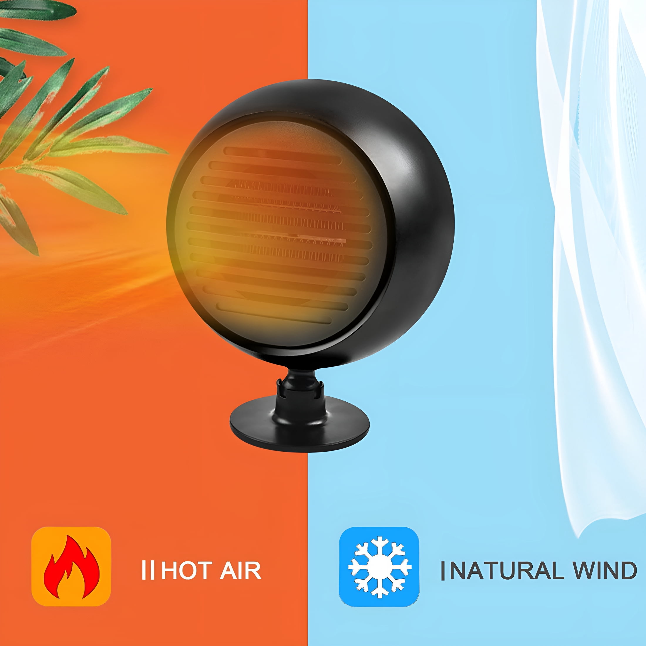 HIBIBUD Space Heater Mini Heater Camping Heaters For Tents Electric ...