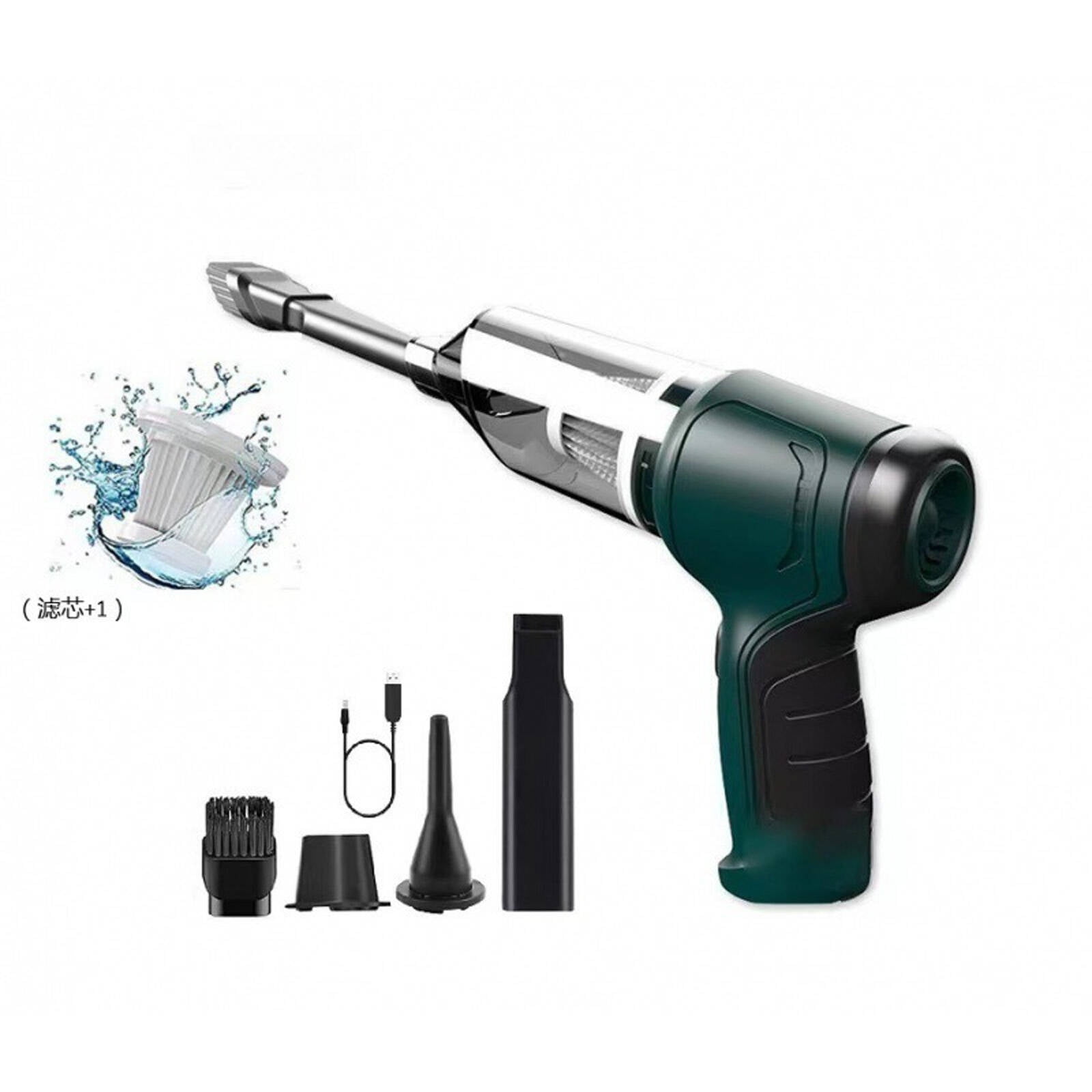 HIBIBUD Vacuum Cleaners for Home Powerful Suction Handheld Vacuum ...