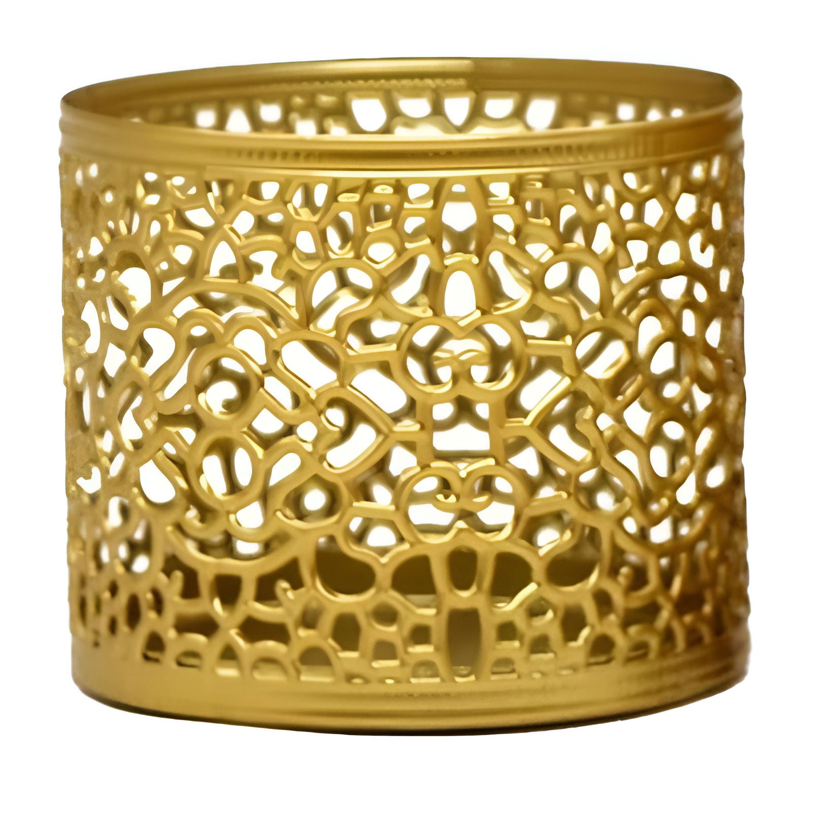 HIBIBUD Votive Candle Holders,Increases Space Brightness Pillar Candle ...