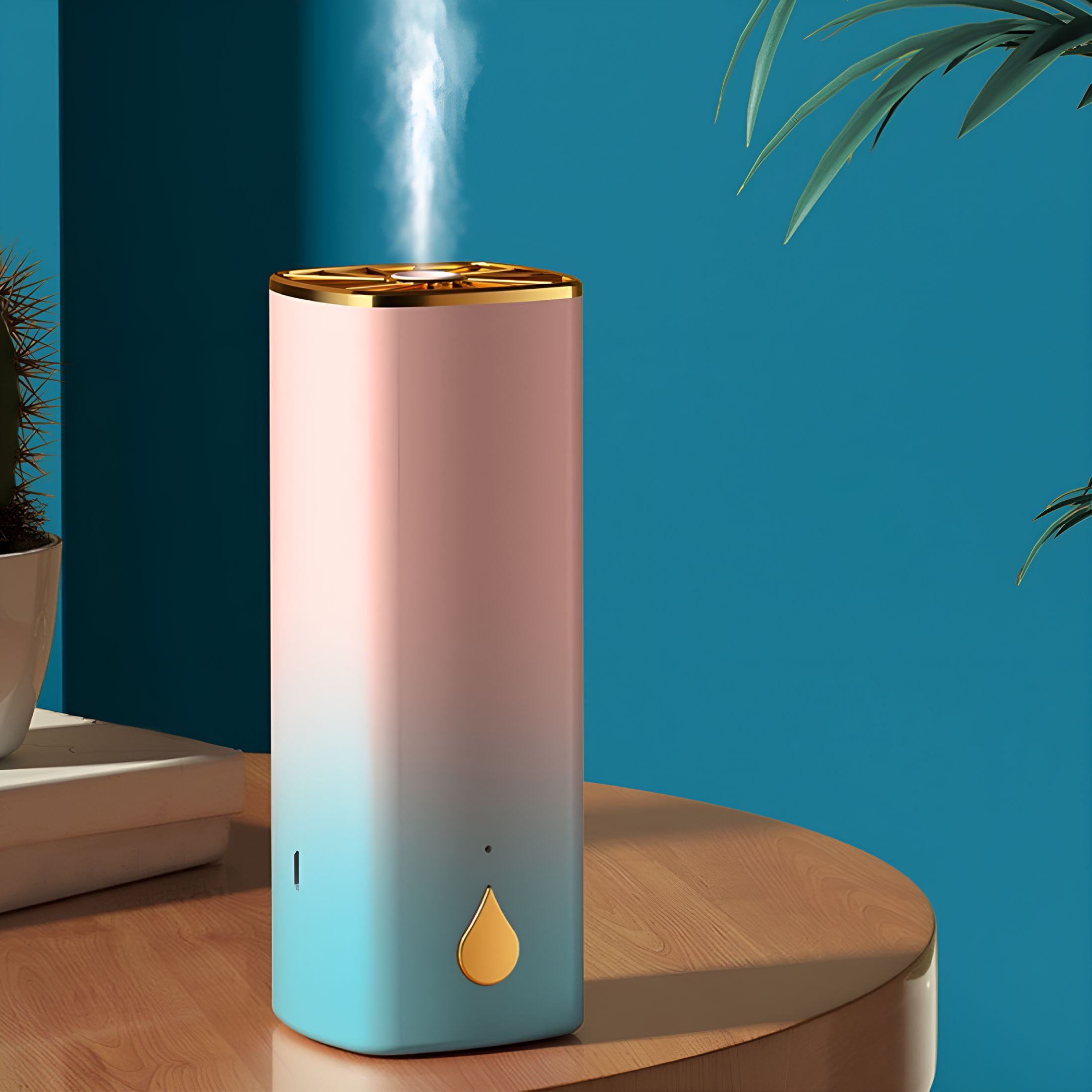 HIBIBUD Wall Mount Waterless Essential Oil Diffuser 45ml Capacity ...