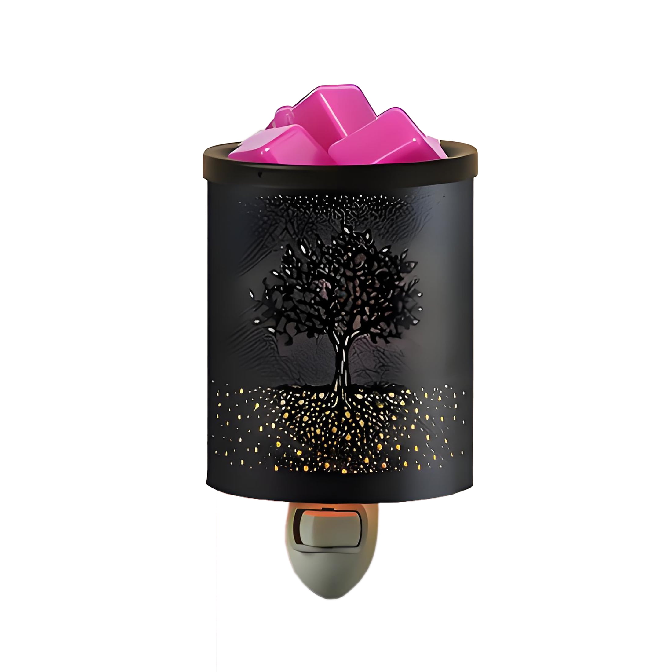 HIBIBUD Wax Melt Warmer,Wall Plug Design Wax Burner,Fragrancetherapy ...