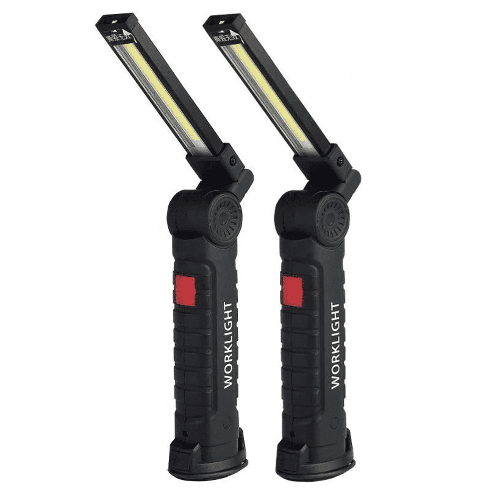 HIBIBUD Work Light Magnet Adsorption Rechargeable Light Hook Design ...