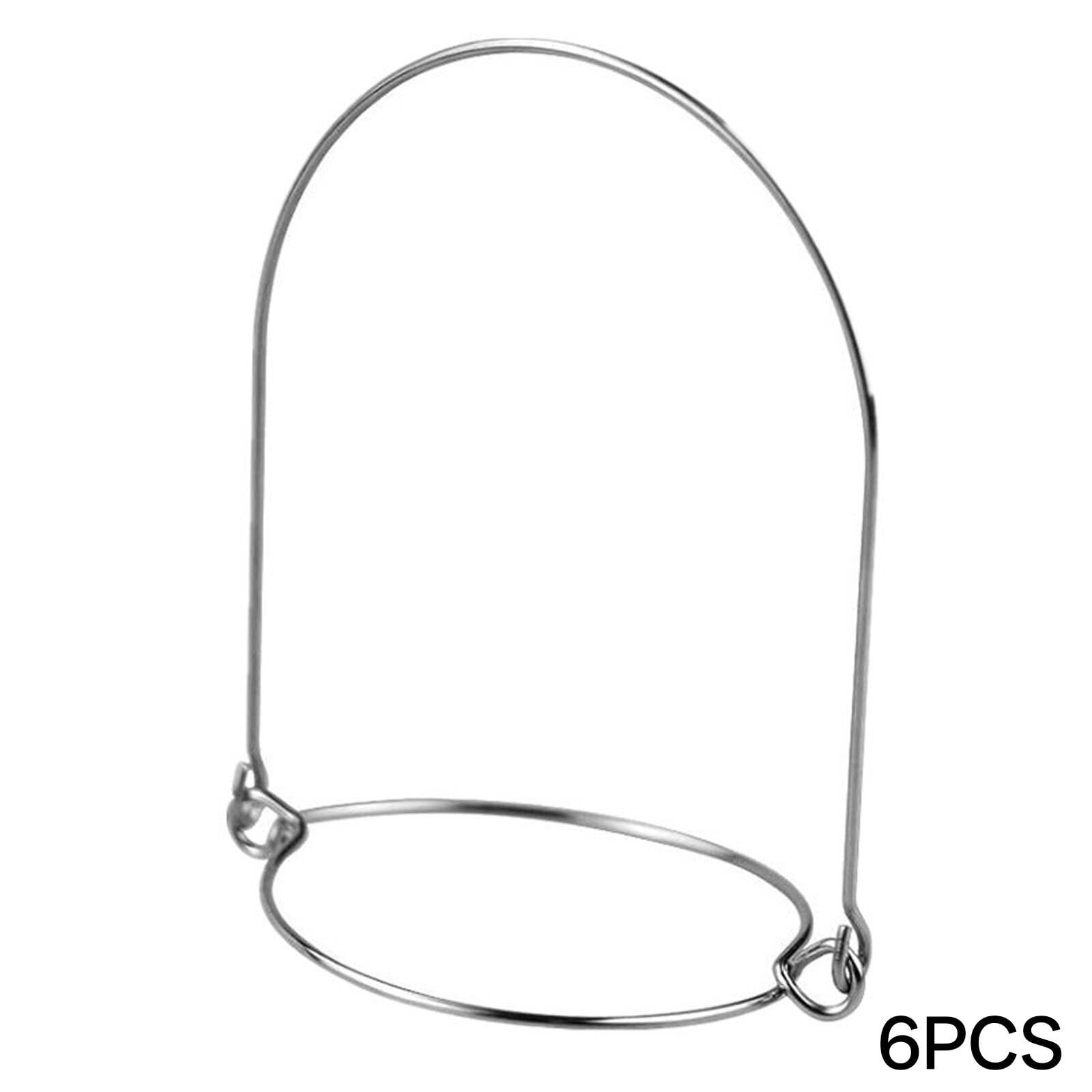 HIBIHUD 6Pcs Canning Handles,Vintage Design Mason Jar Handle,Stainless ...