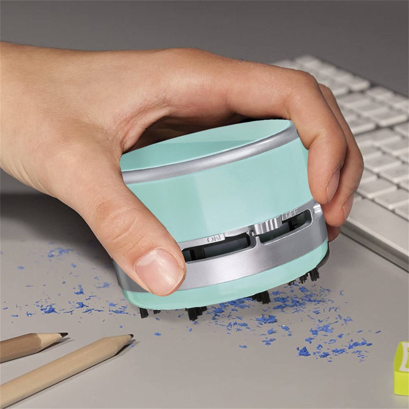 HIBRO Cute Mini Corner Desk Table Vacuum Cleaner Sweeper - Walmart.com