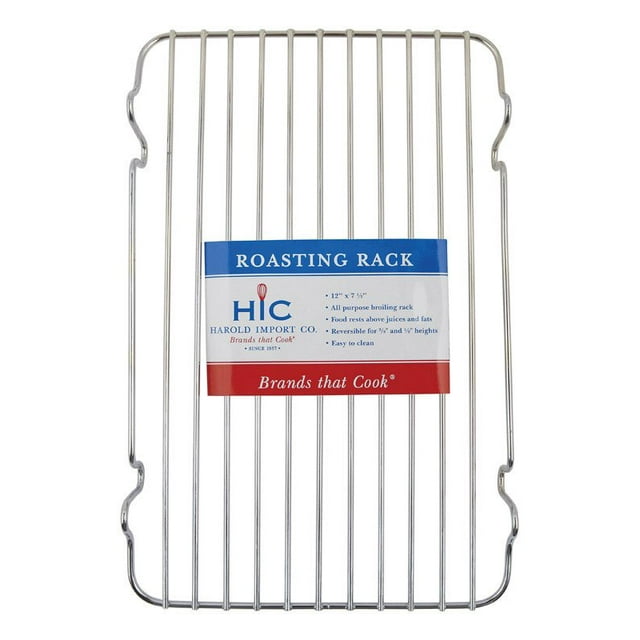 HIC 43184 Mini Broiler Rack, Chrome, 12" x 7-1/2" - Walmart.com