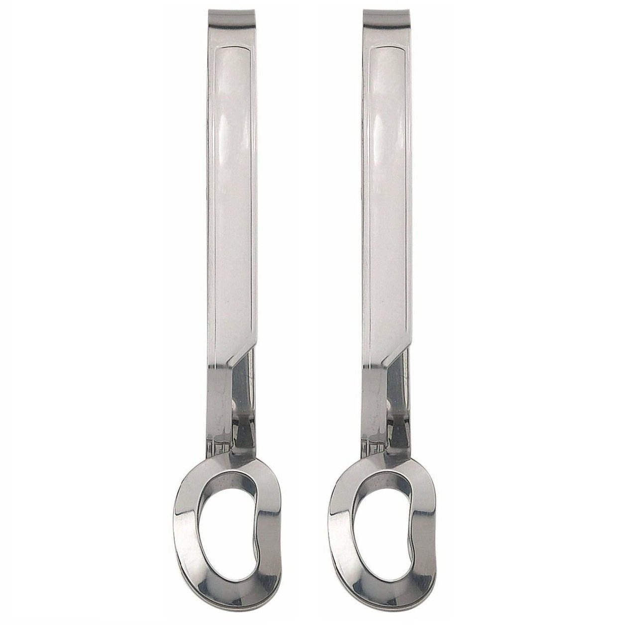 HIC 6-Inch Stainless Steel Escargot Snail Appetizer Cocktail Tongs 2 ...