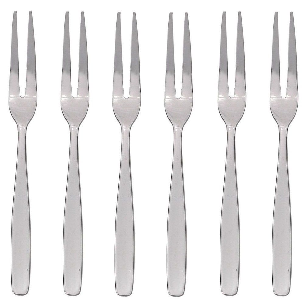 HIC 6-Inch Stainless Steel Escargot and Seafood Appetizer Cocktail Fork ...