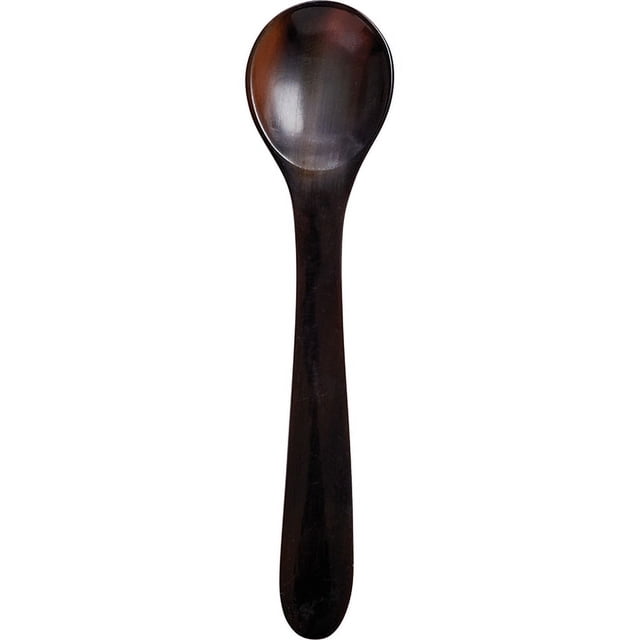 HIC Caviar Scoop Spoon, Handcrafted Ankole Cow Horn, Responsibly ...