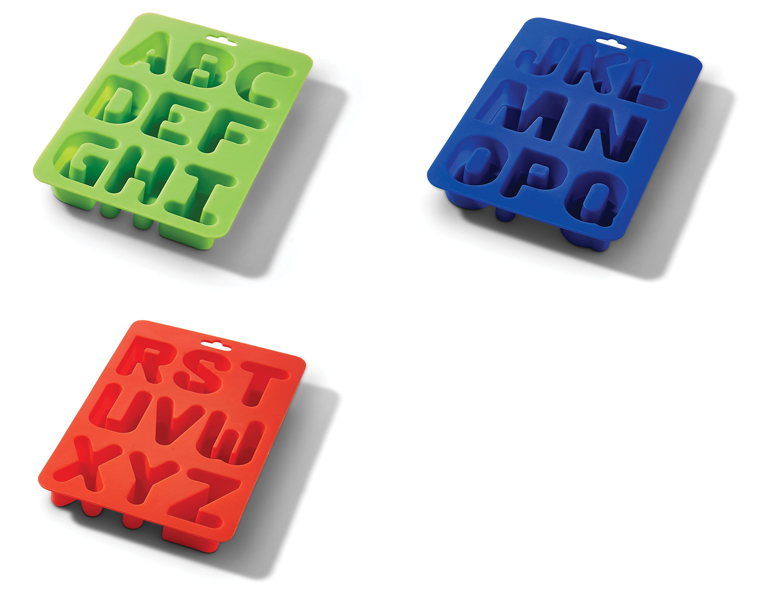 HIC Harold Import Co. Eat Your Words Ice Cube Tray Baking Mold 43819, Non-Stick Silicone, FDA ...