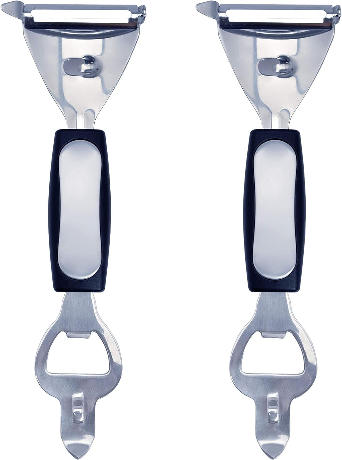 HIC Kitchen Bar Tools, Bottle Opener, Can Punch and Citrus Peeler ...